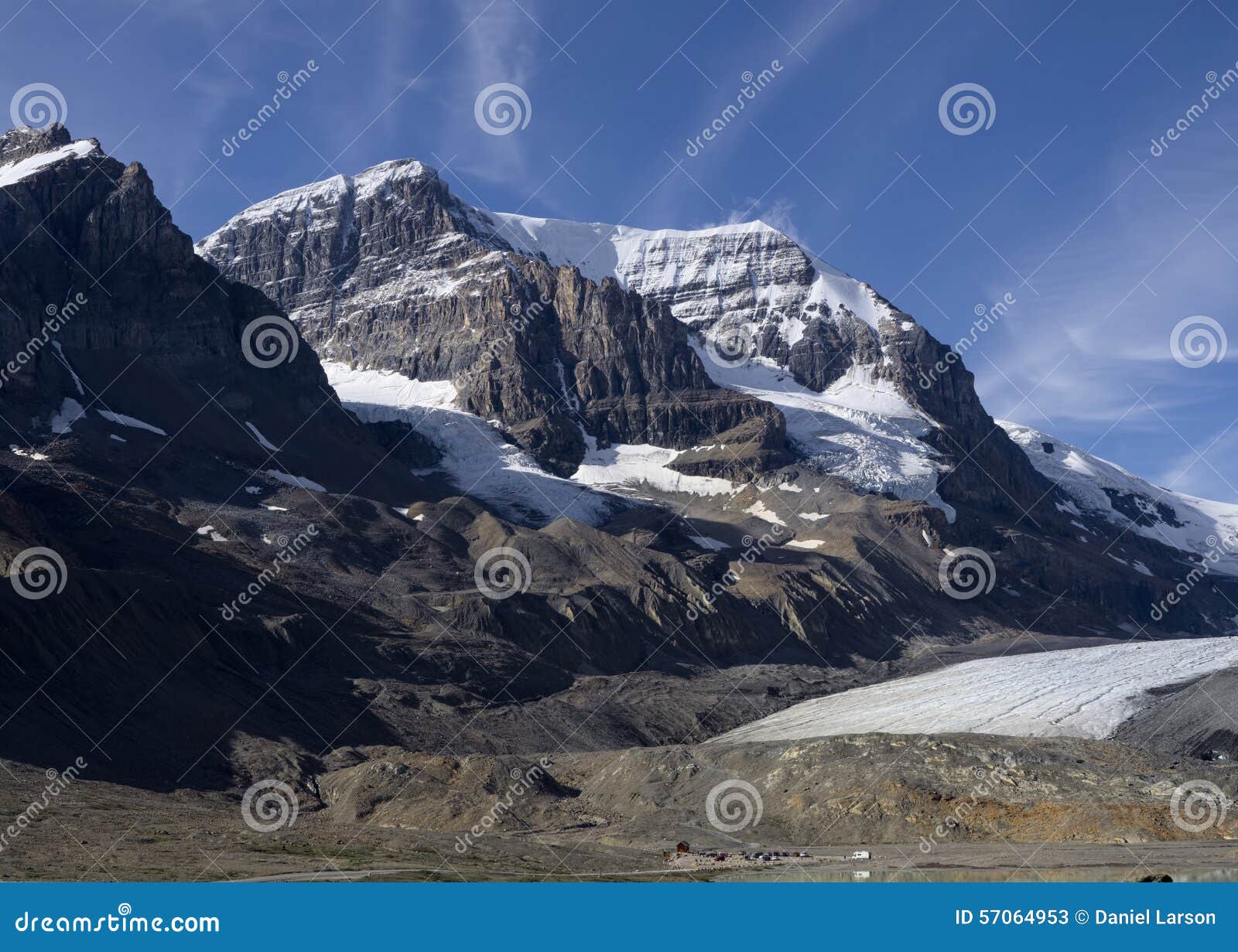 Mount Andromeda stock image. Image of mount, jasper, glacier - 57064953