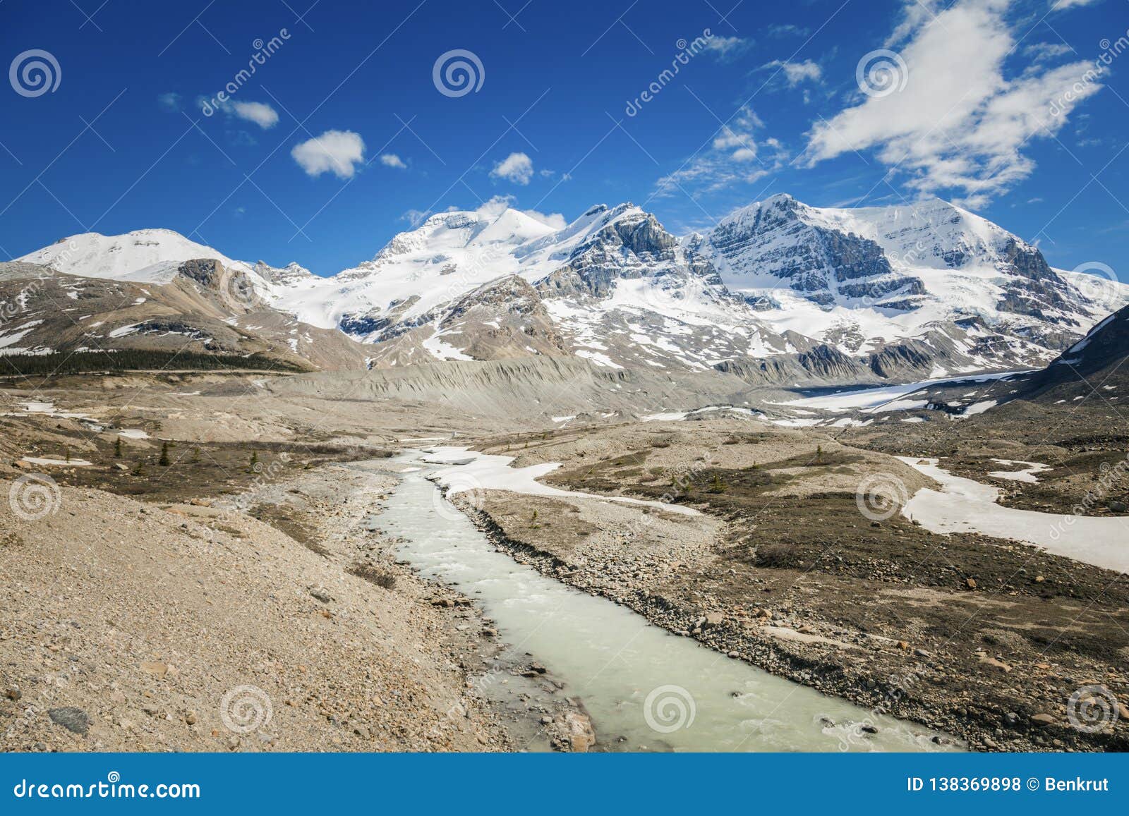 Mount Athabasca in Canadian Rockies Stock Photo - Image of jasper, cold ...