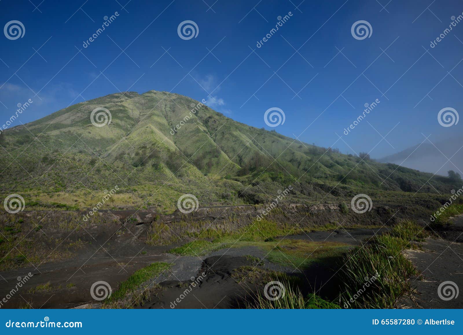 Mount Batok, Indonesia stock photo. Image of mountain - 65587280