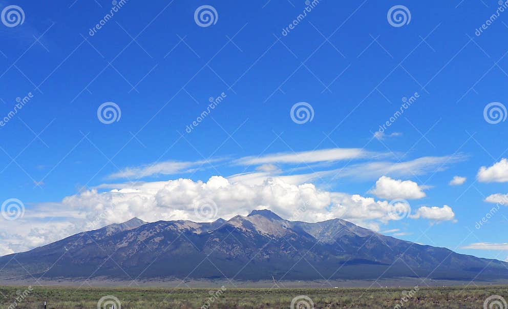 View of Mount Blanca, Colorado Stock Photo - Image of travel, mount ...