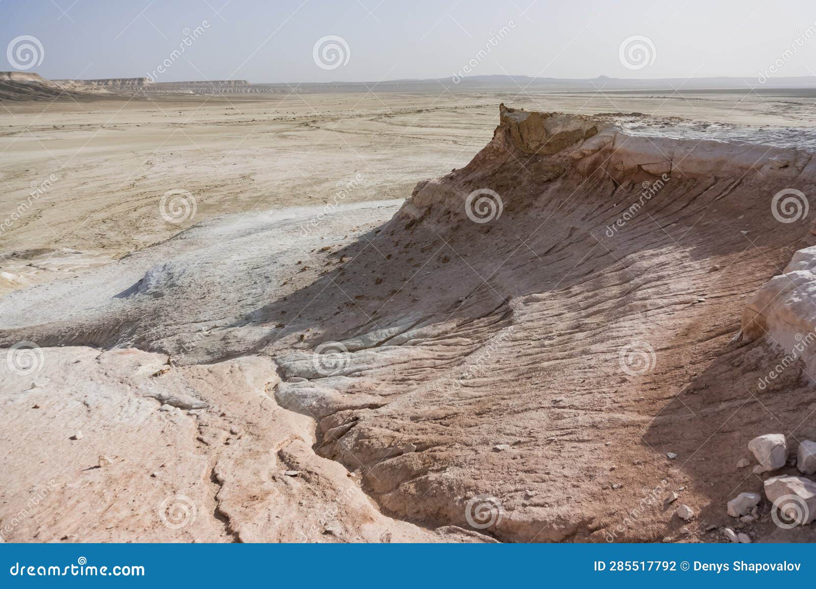 Mount Bokty Consisting of Different Layers of Limestone and Other ...