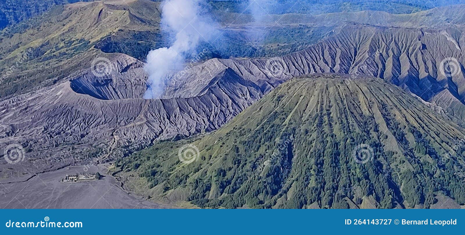 Mount Bromo Crater stock image. Image of mineral, bromo - 264143727