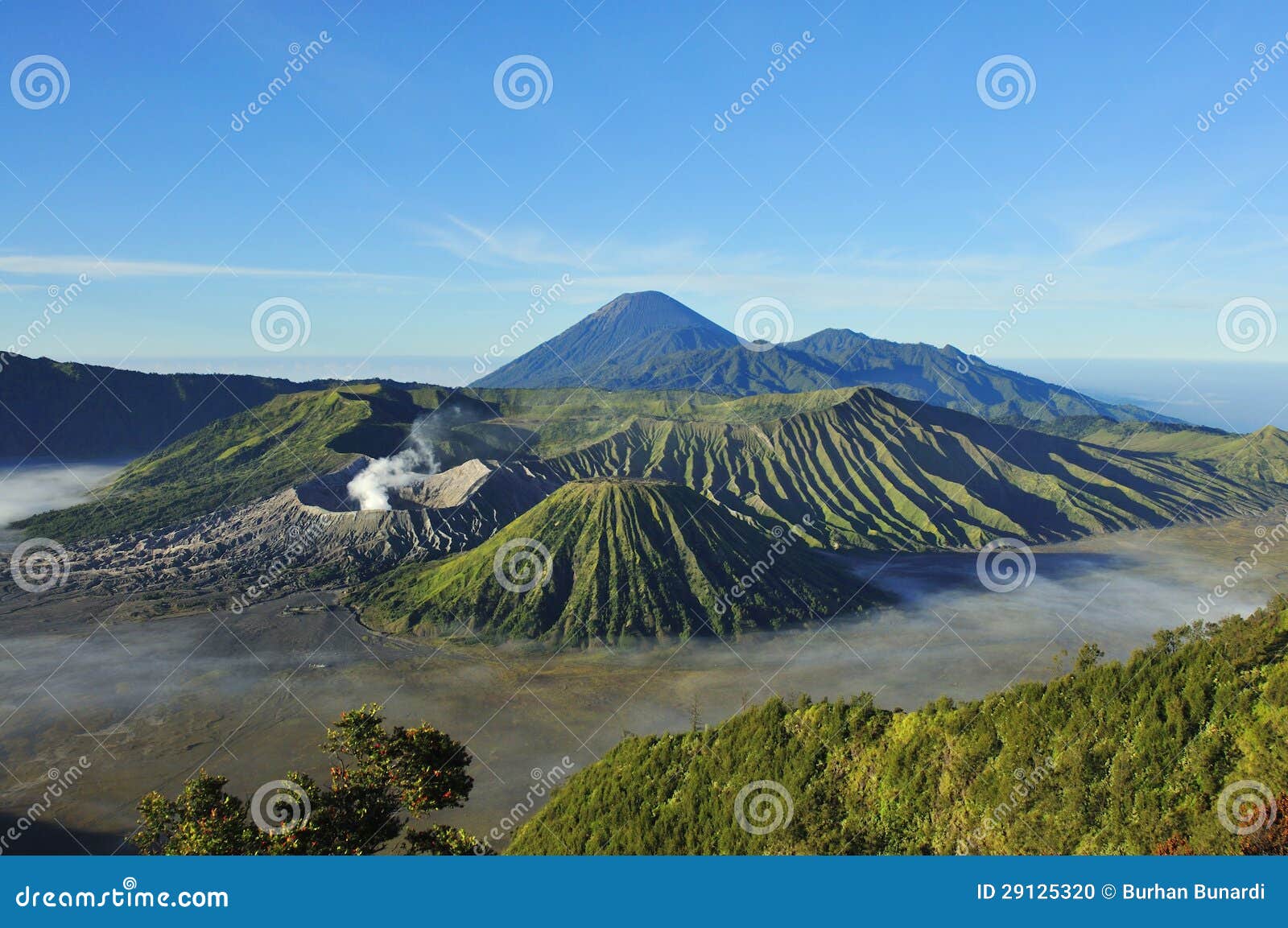Mount Bromo, Java, Indonesia Stock Photo - Image of outdoor, beautiful ...