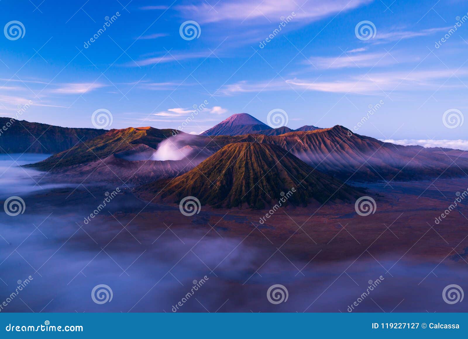 Mt.Bromo East Java Indonesia Stock Image - Image of cone, park: 119227127