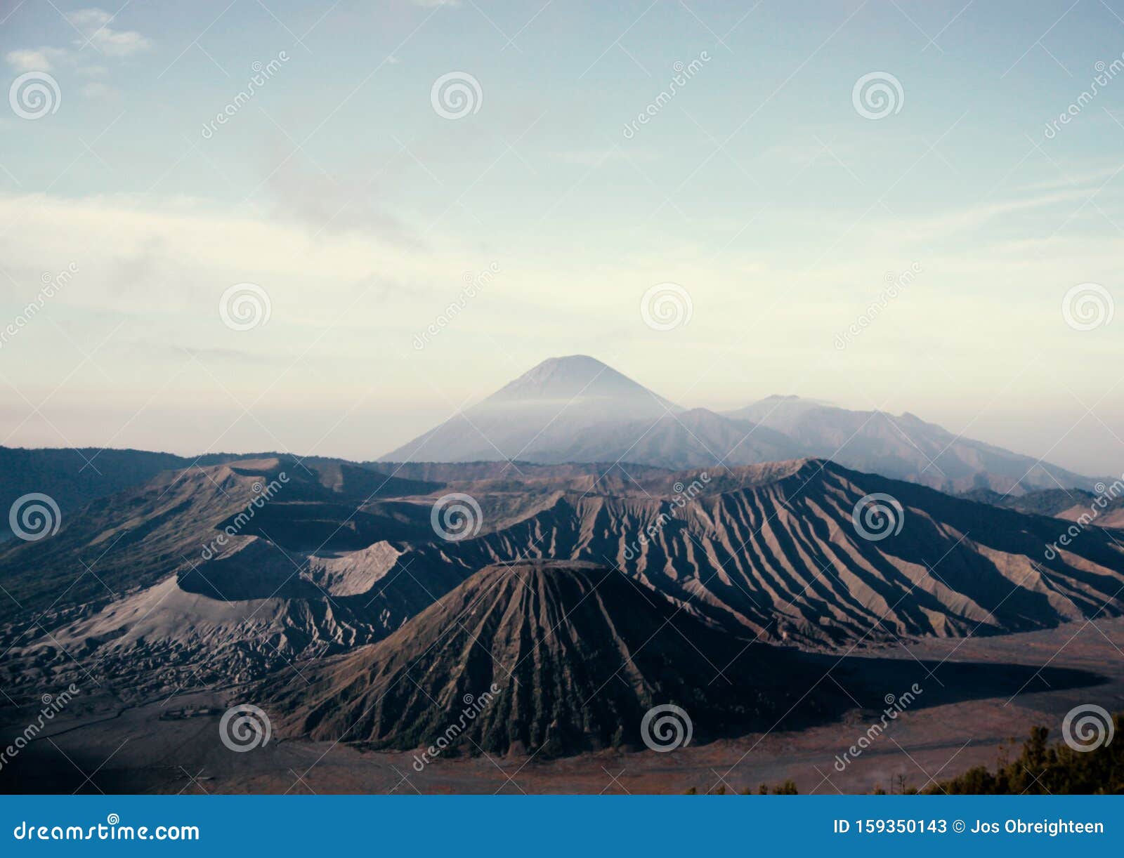 Mount Bromo, Semeru, Tengger Stock Image - Image of beautiful, sunny ...