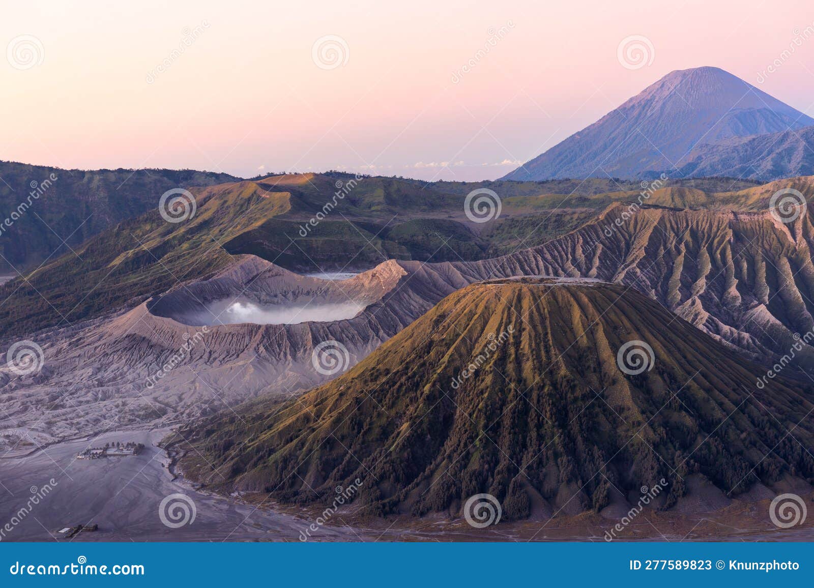 Mount Bromo with Sunlight of Java, Indonesia Stock Image - Image of ...