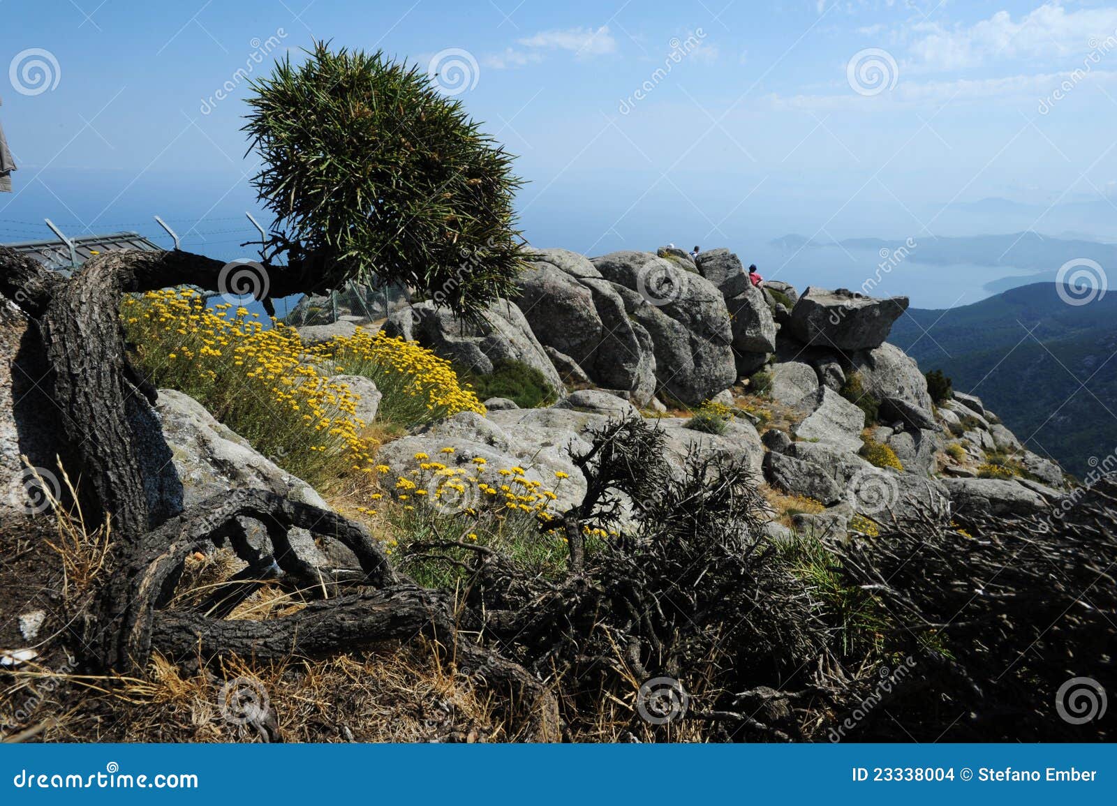 Mount Capanne on Elba Island Stock Photo - Image of landscape ...