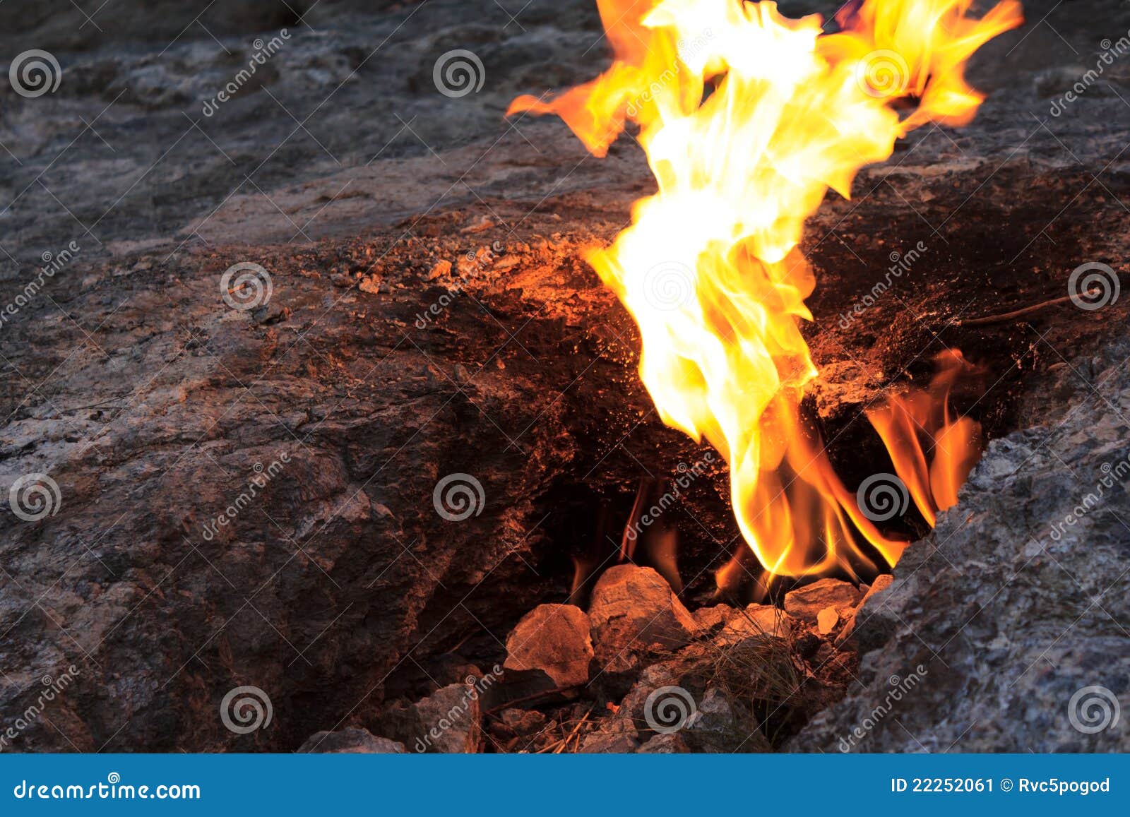 Mount Chimaera, Turkey stock image. Image of danger, burning - 22252061