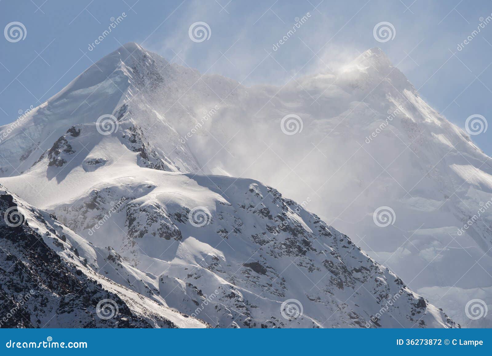Mount Cook (Aoraki) Summit stock photo. Image of clear - 36273872
