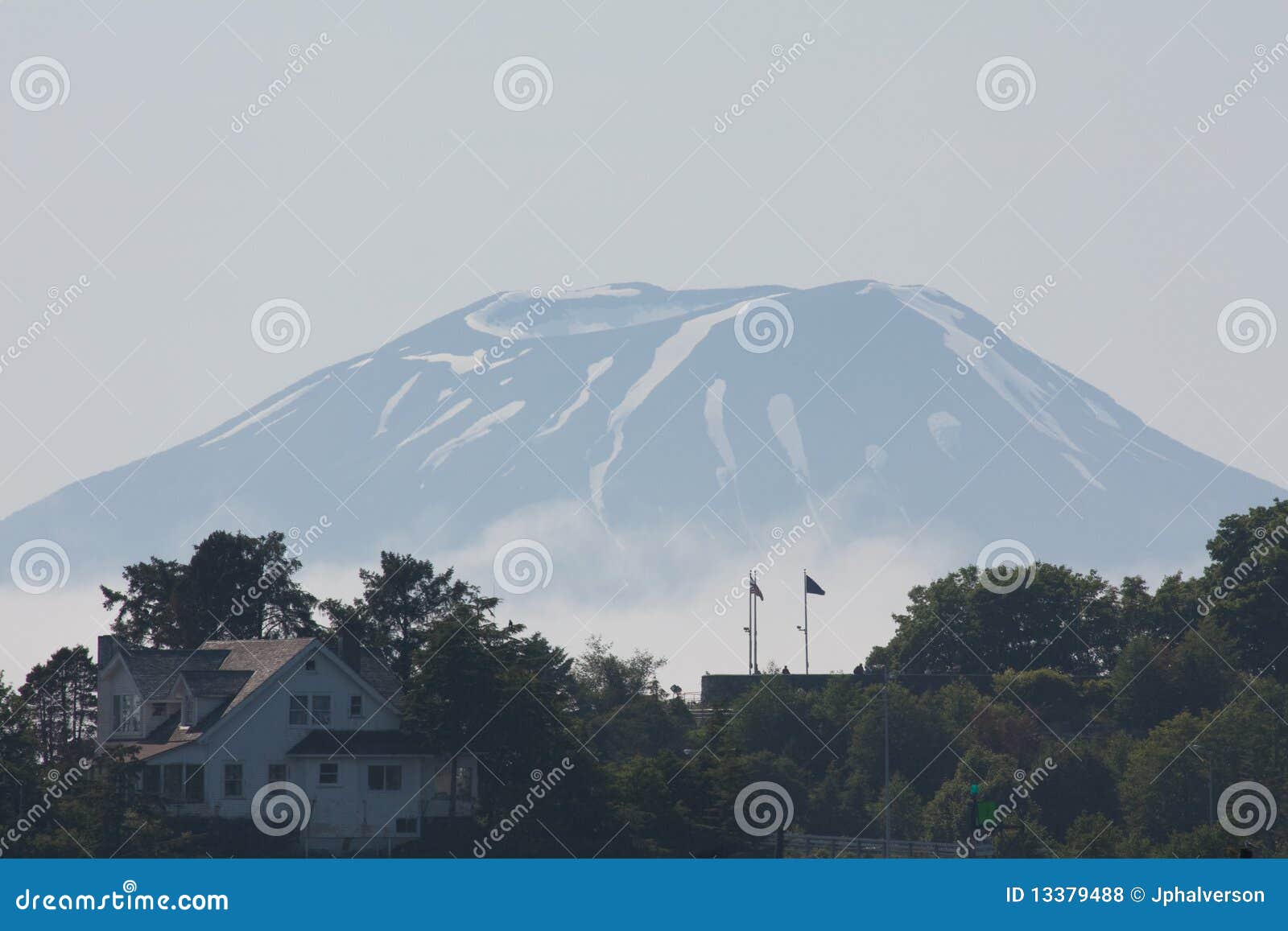 Mount Edgecumbe stock photo. Image of dormant, america - 13379488