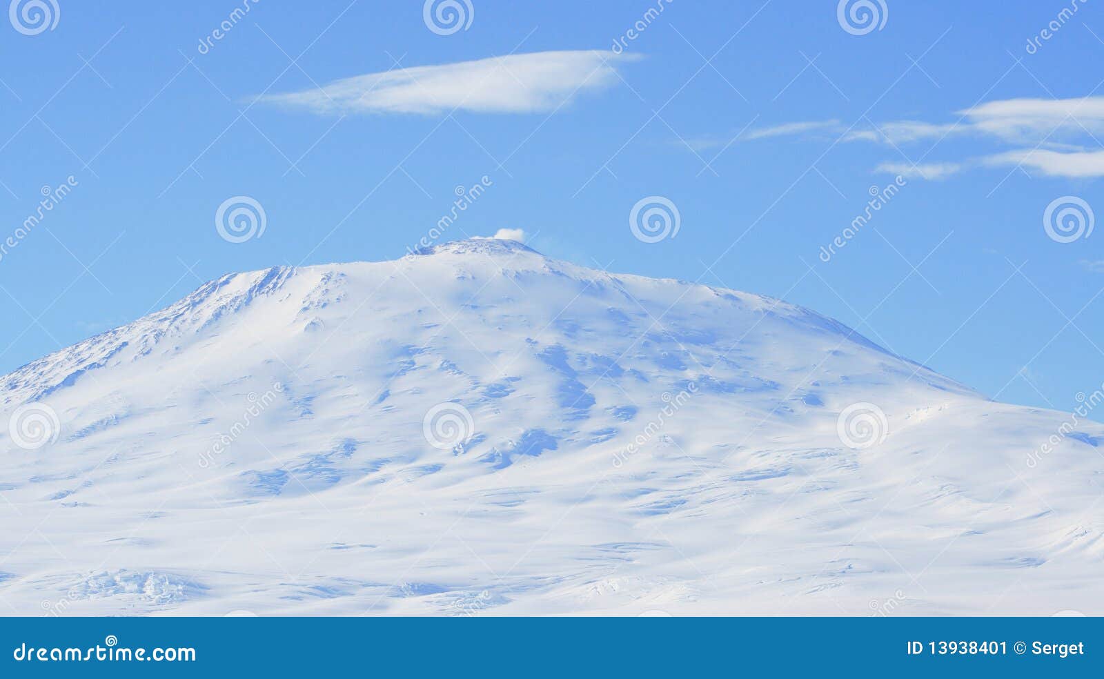 Mount Erebus stock image. Image of explosion, volcanic - 13938401