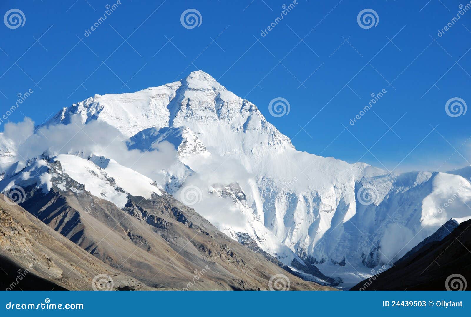 Mount Everest stock image. Image of landscape, everest - 24439503