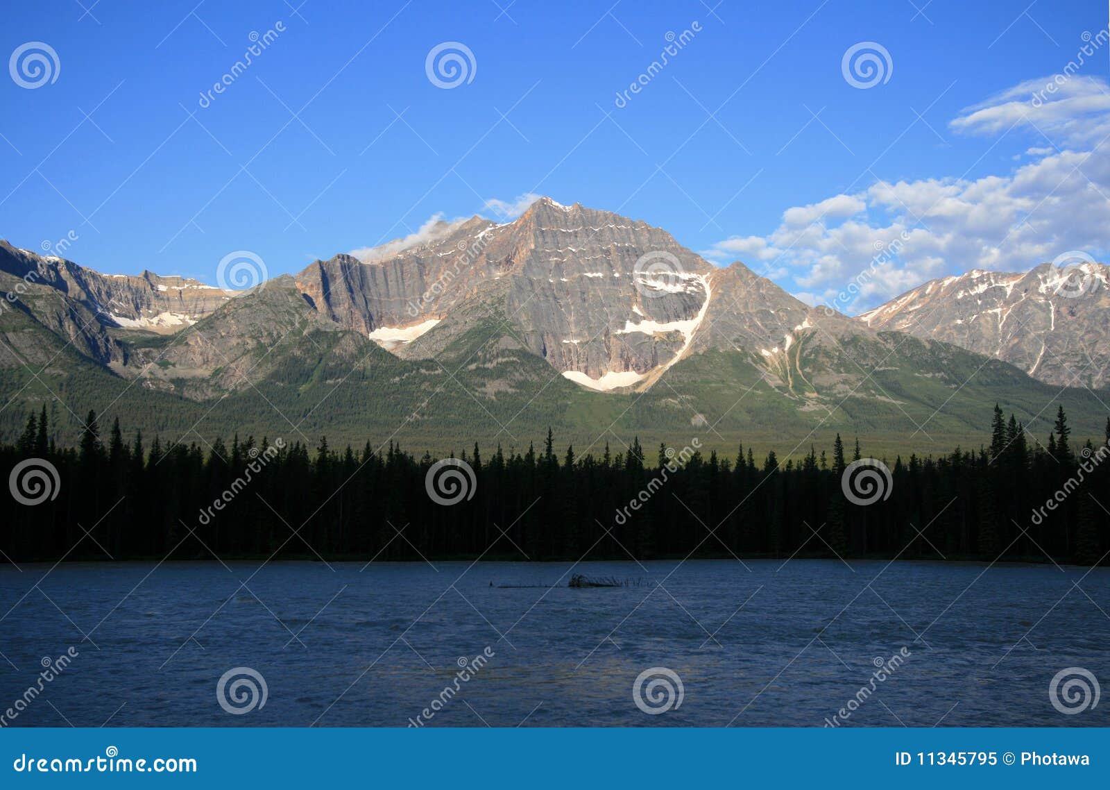 Mount Fryatt stock image. Image of jasper, park, mount - 11345795