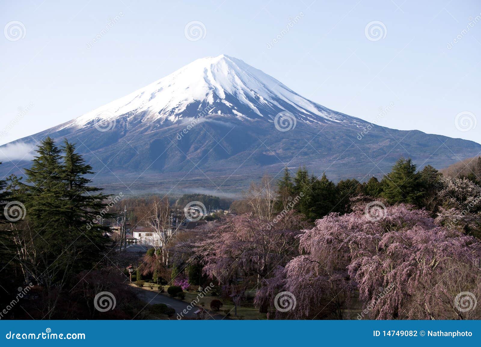 Mount Fuji stock photo. Image of japan, mount, volcano - 14749082