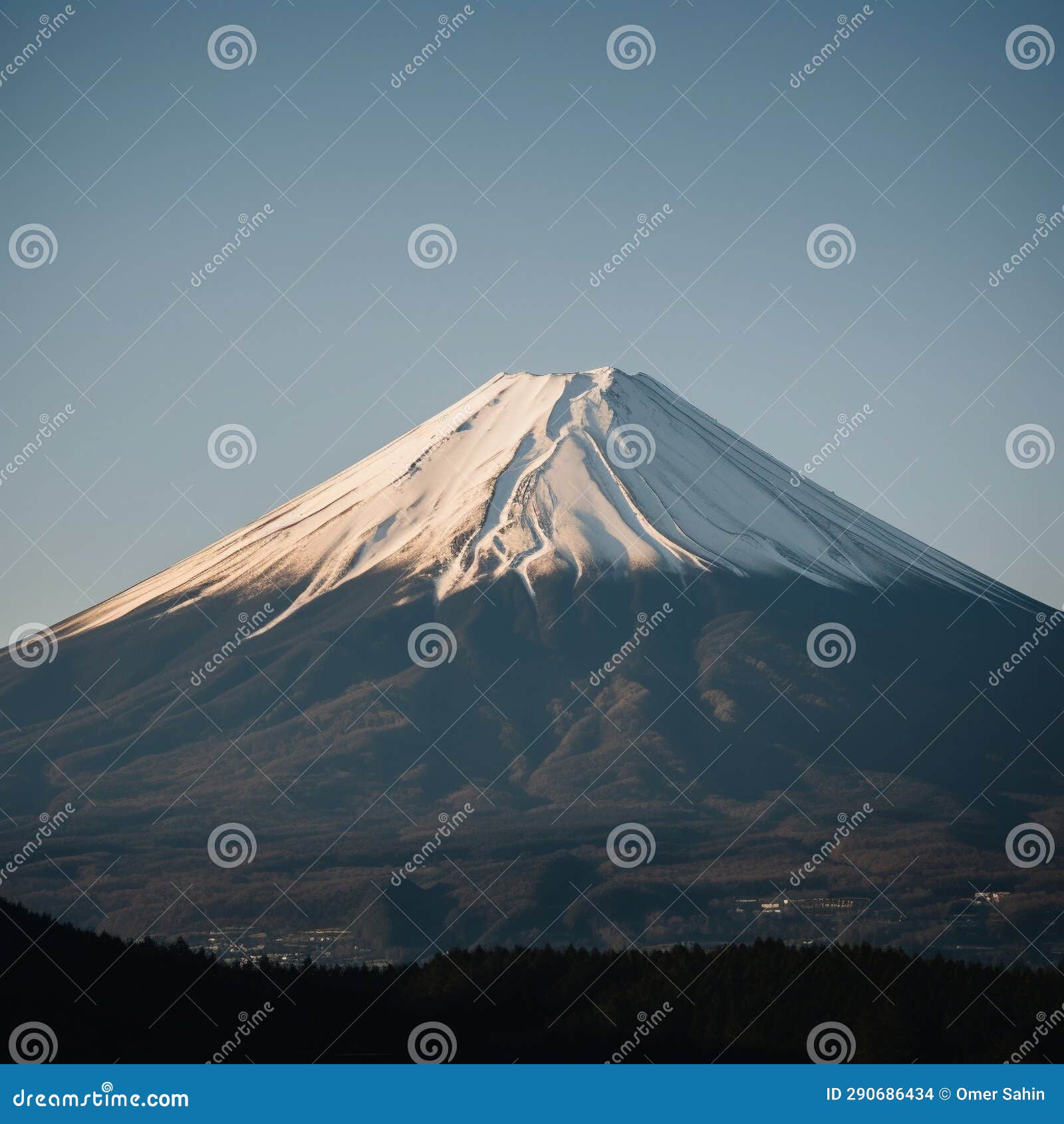 Mount Fuji Iconic Photograph of a Stunning Mountain in Japan Stock ...