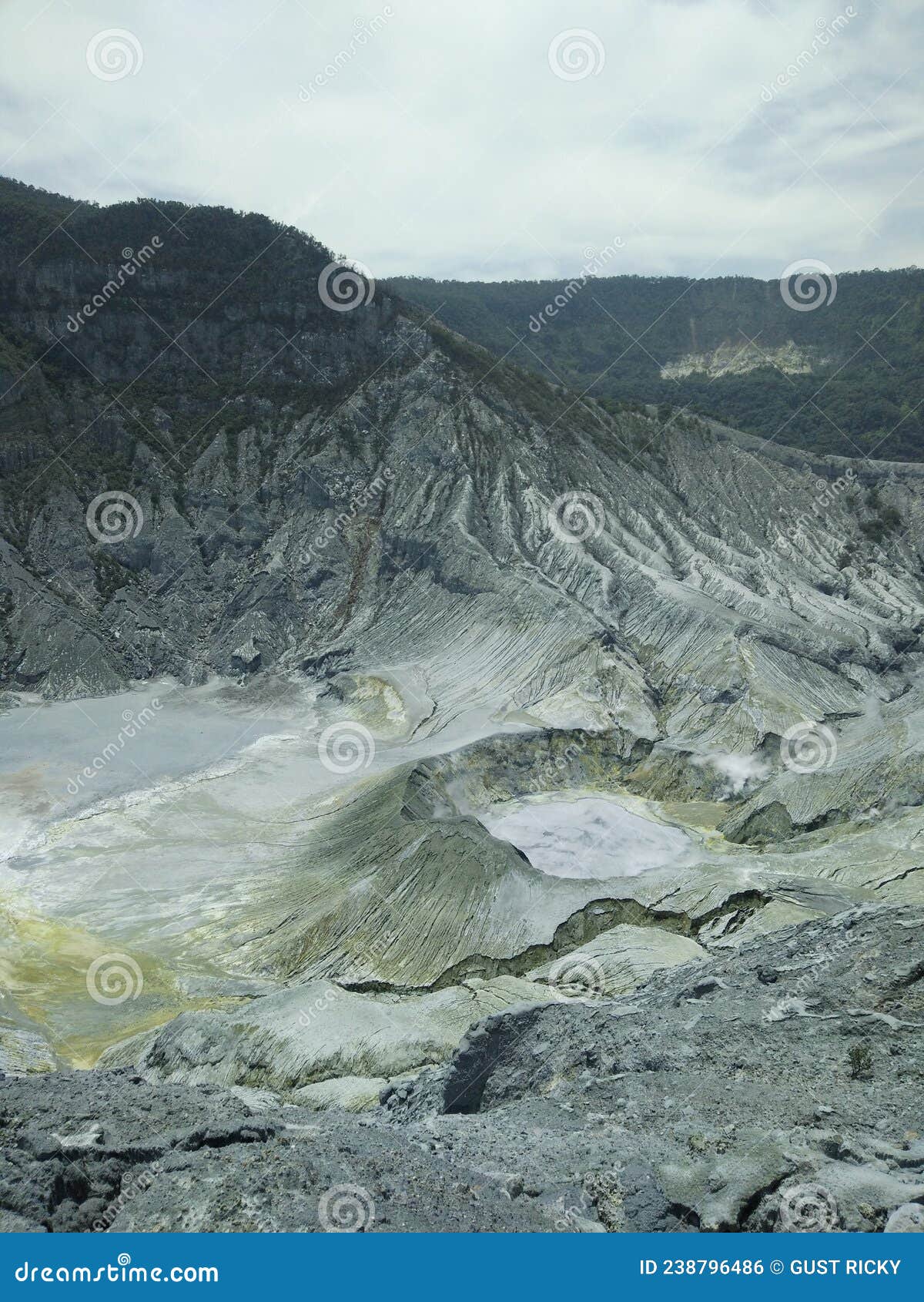 Mount GALUNGGUNG stock photo. Image of mountain, volcanicsoil - 238796486
