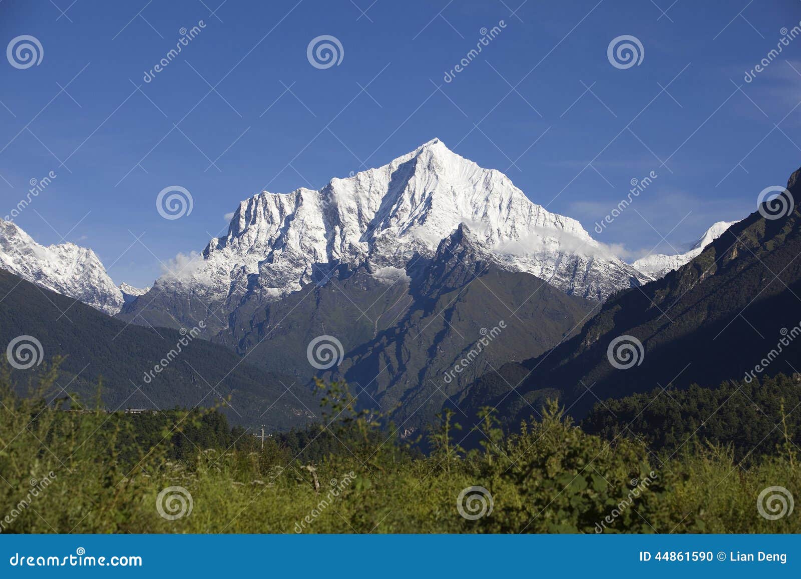 Mount Ganesh stock photo. Image of lake, idyllic, outdoor - 44861590