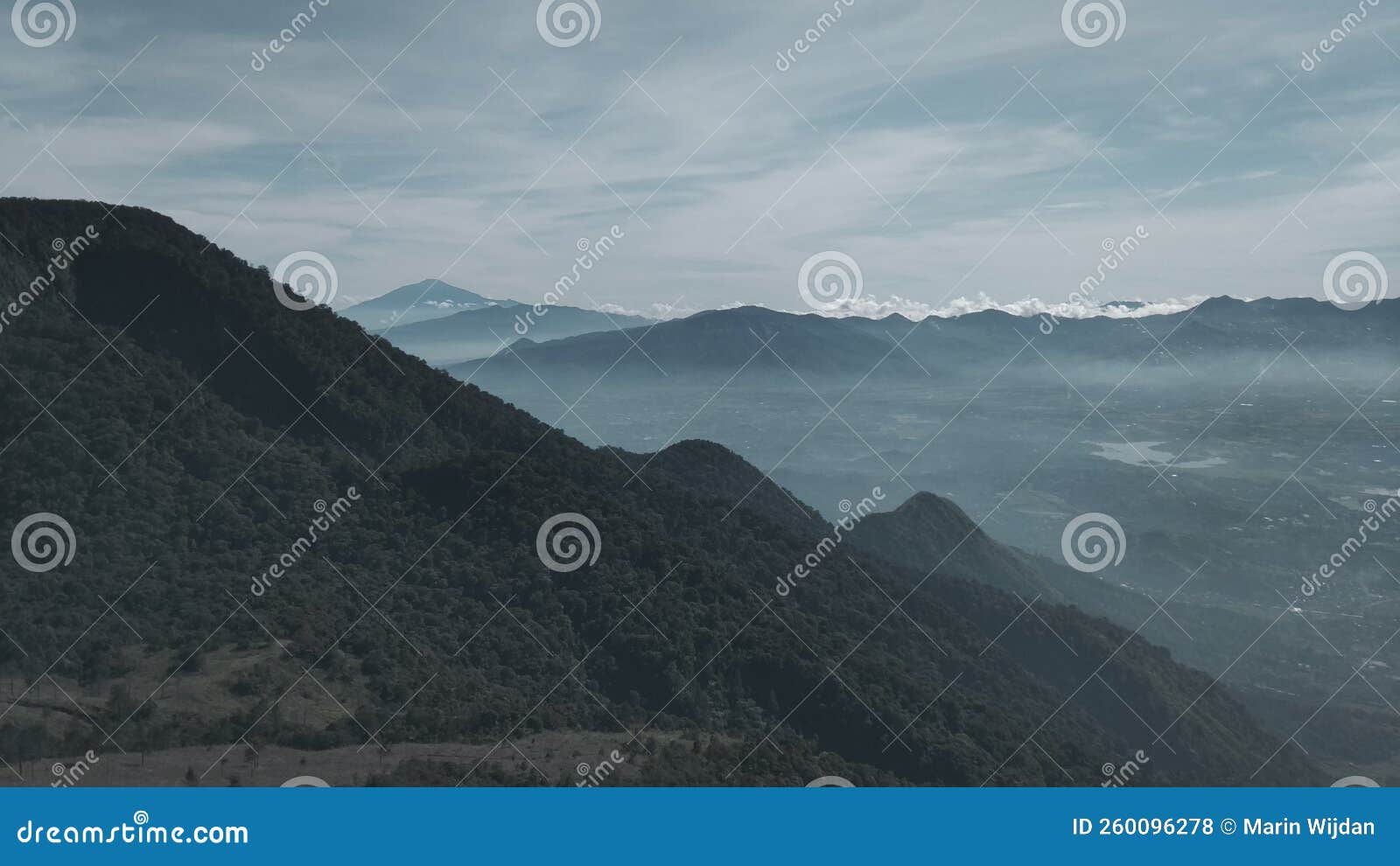 Mount Guntur Landscape stock photo. Image of beautiful - 260096278