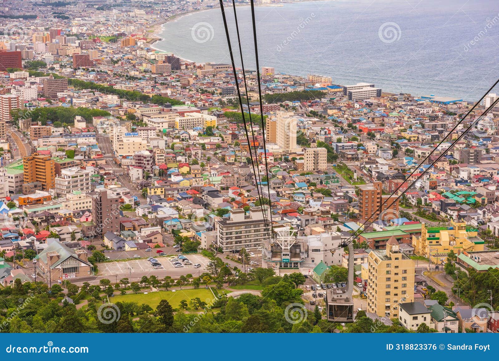 Mount Hakodate Ropeway - Japan Stock Photo - Image of ocean, touirism ...
