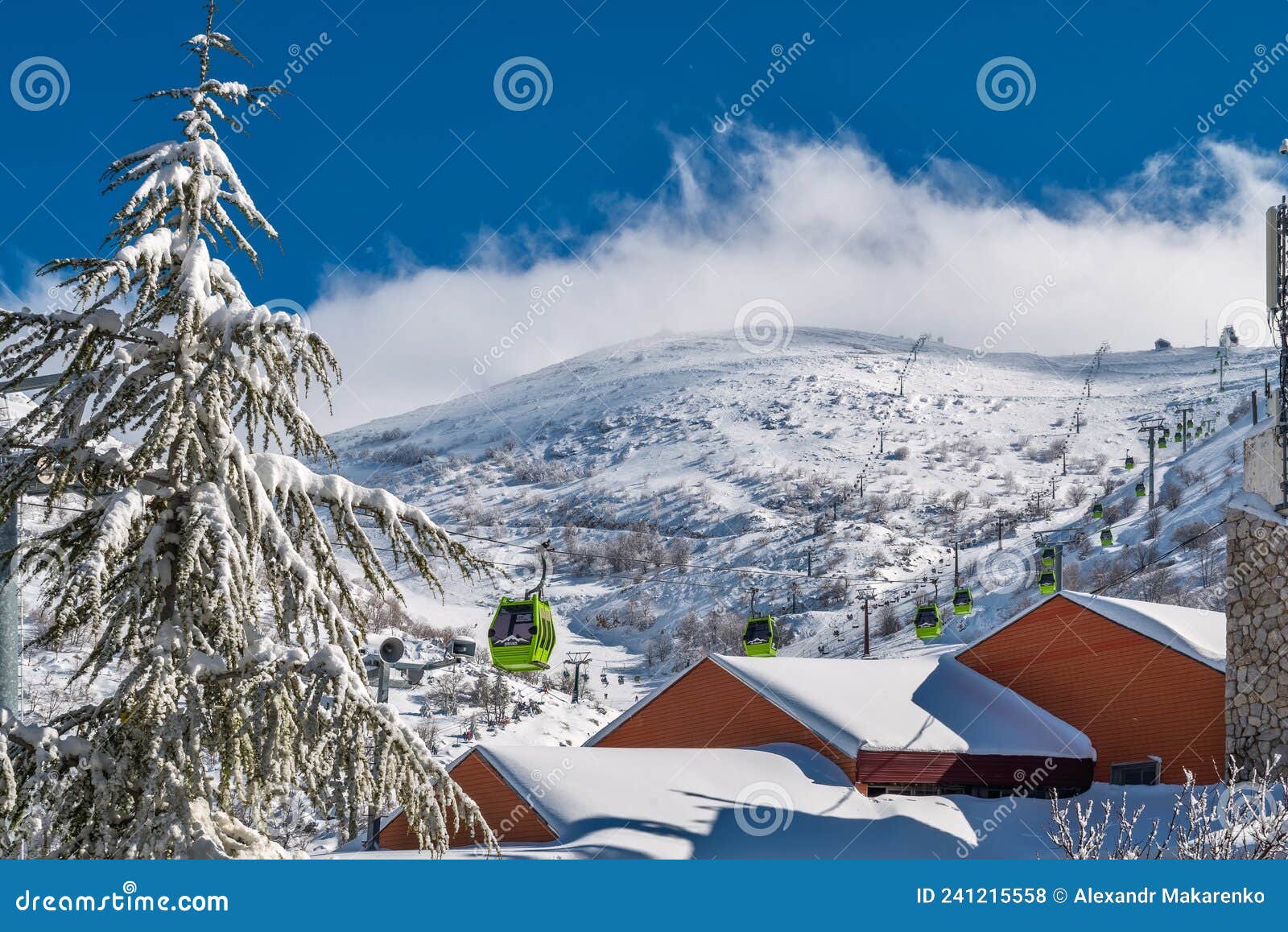 Mount Hermon. the Highest Point in Israel Editorial Stock Photo - Image ...