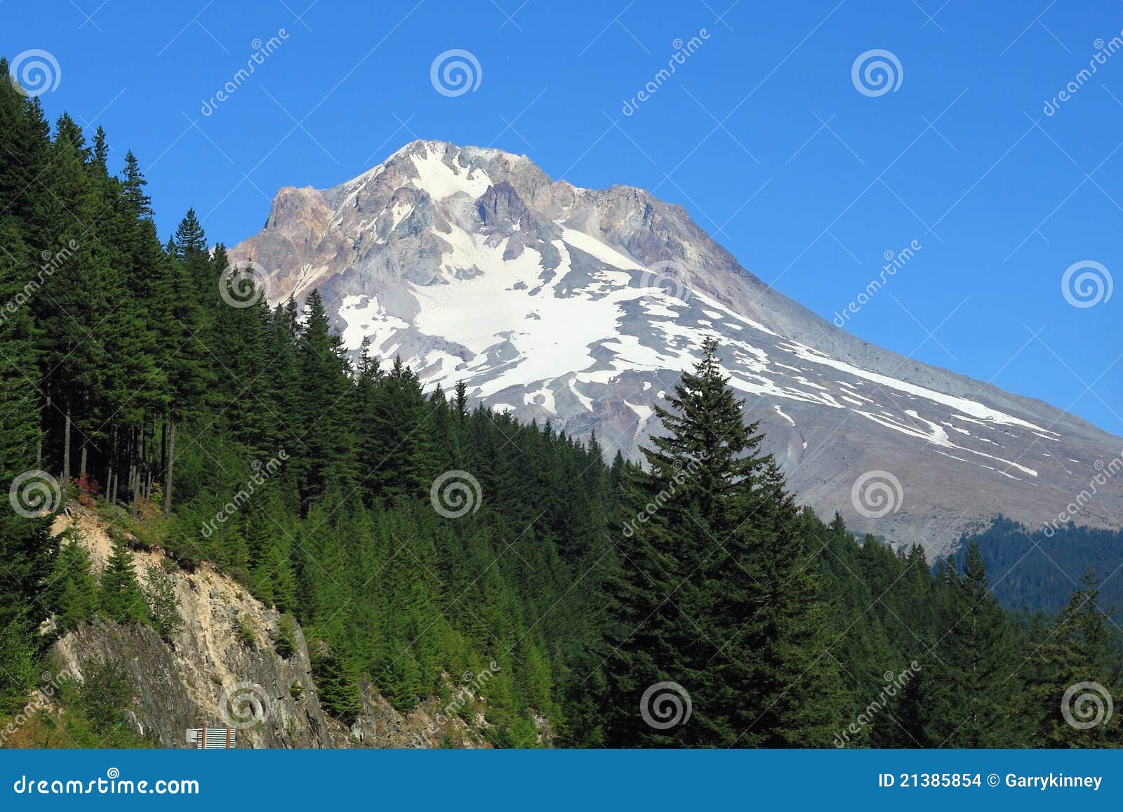 Mount Hood stock photo. Image of colorful, nature, rocks - 21385854