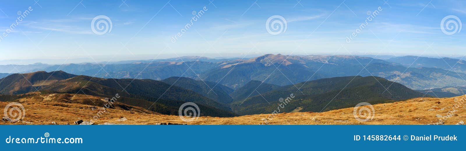 Mount Hoverla or Goverla Ukraine Carpathian Mountains Stock Photo ...