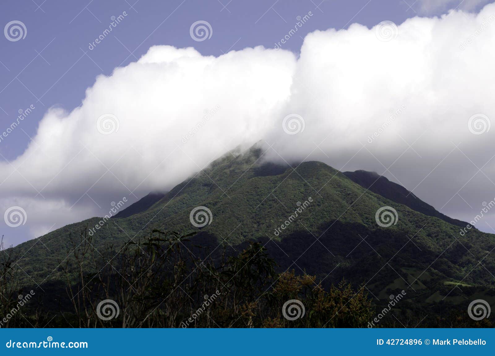 Mount Iraya Volcano Batanes Philippines Stock Photo - Image of forest ...