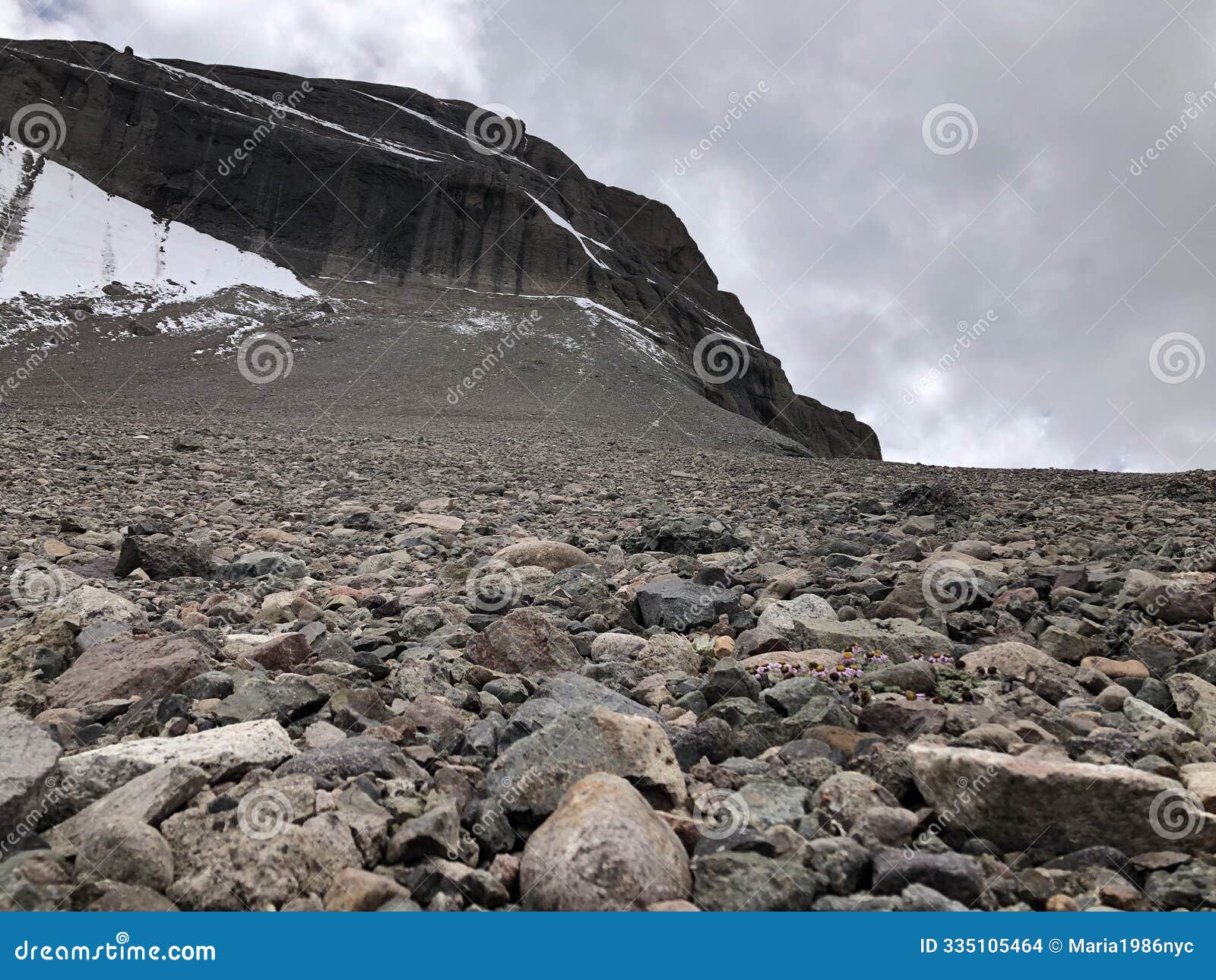 Mount Kailash Inner Kora in August in Himalayan Mountains in Tibet ...