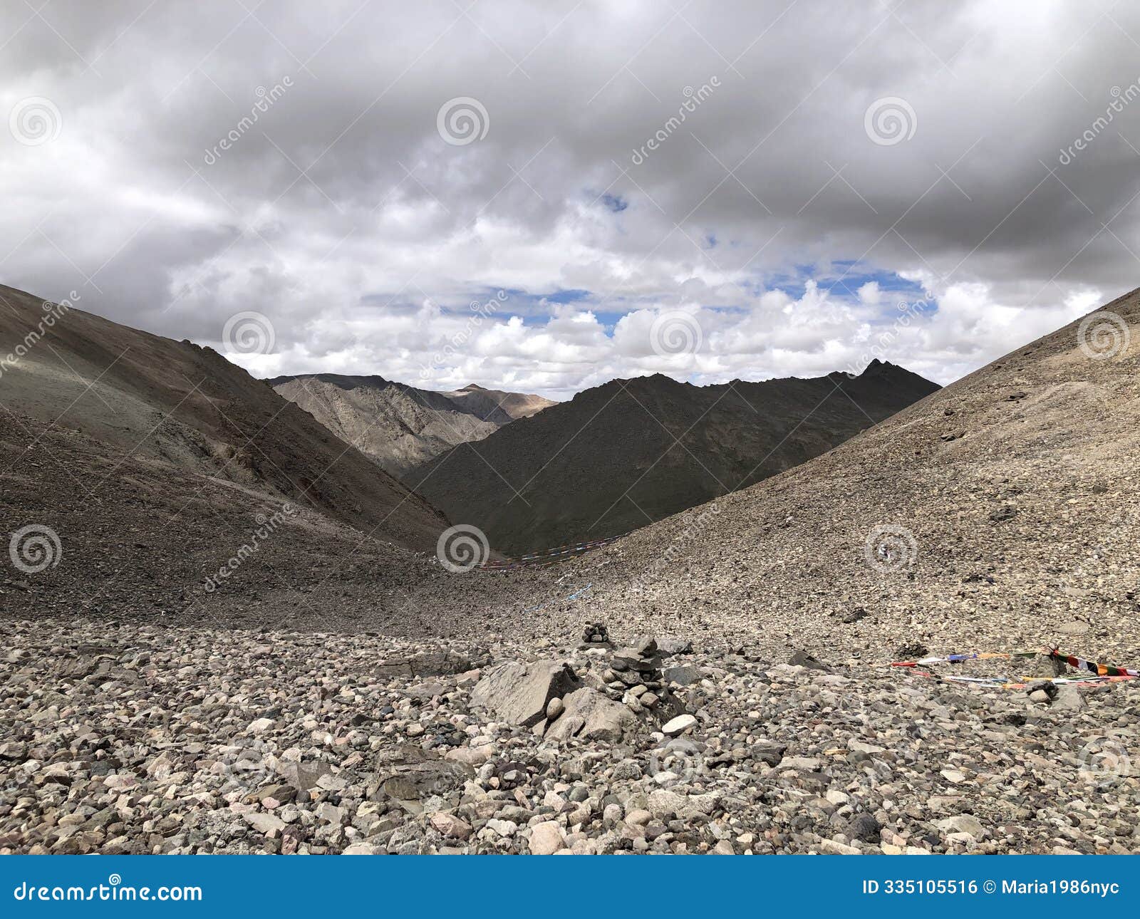 Mount Kailash Inner Kora in August in Himalayan Mountains in Tibet ...