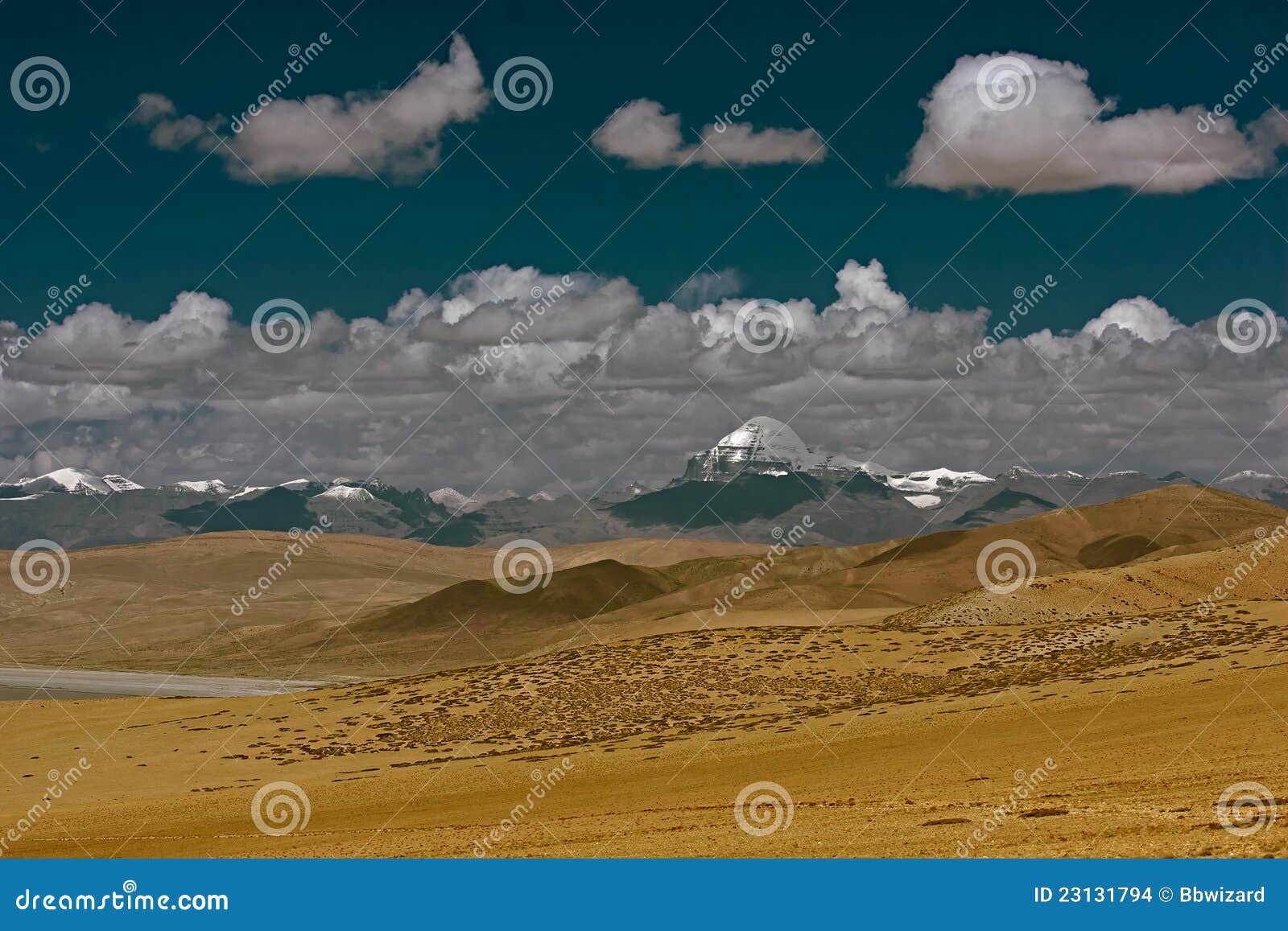 Mount Kang Rinpoche in Tibet Stock Photo - Image of tibetan ...