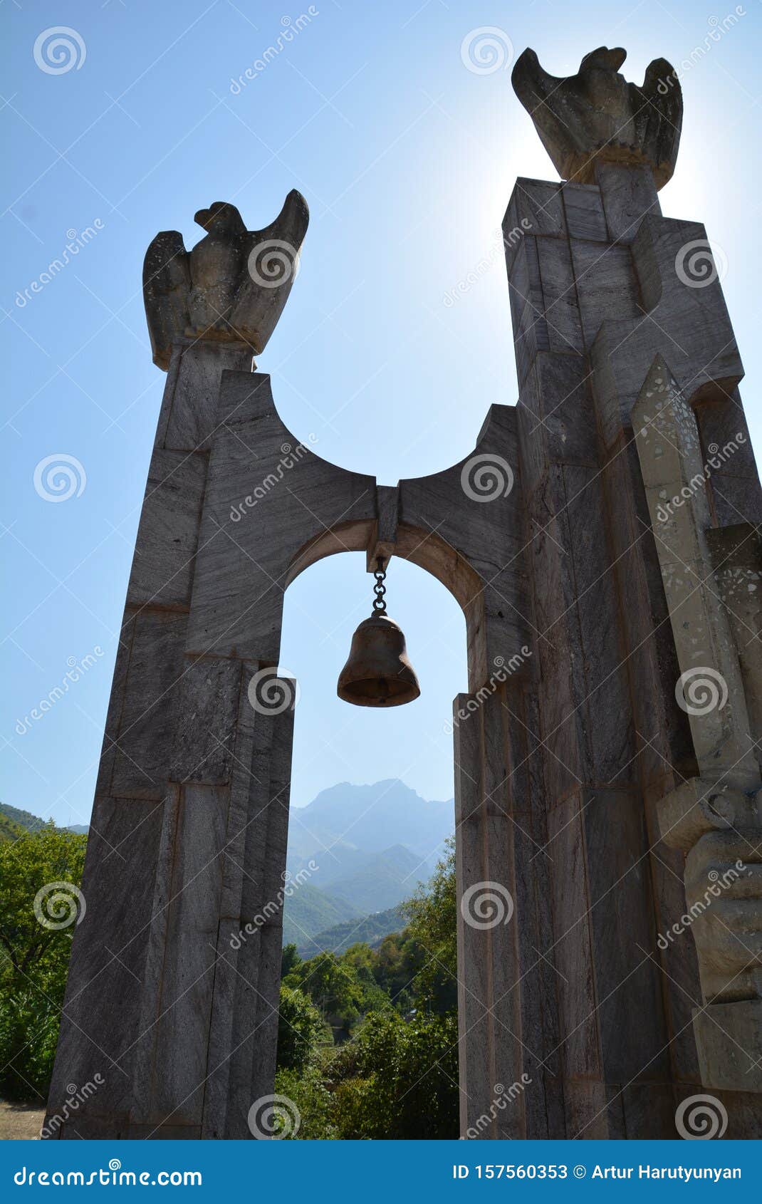 Mount Khustup stock image. Image of kapan, wallpapers - 157560353