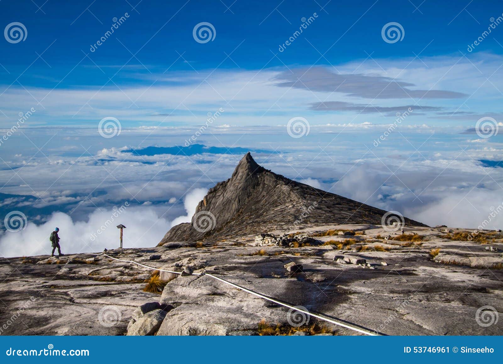 Mount Kinabalu Editorial Image | CartoonDealer.com #121698700