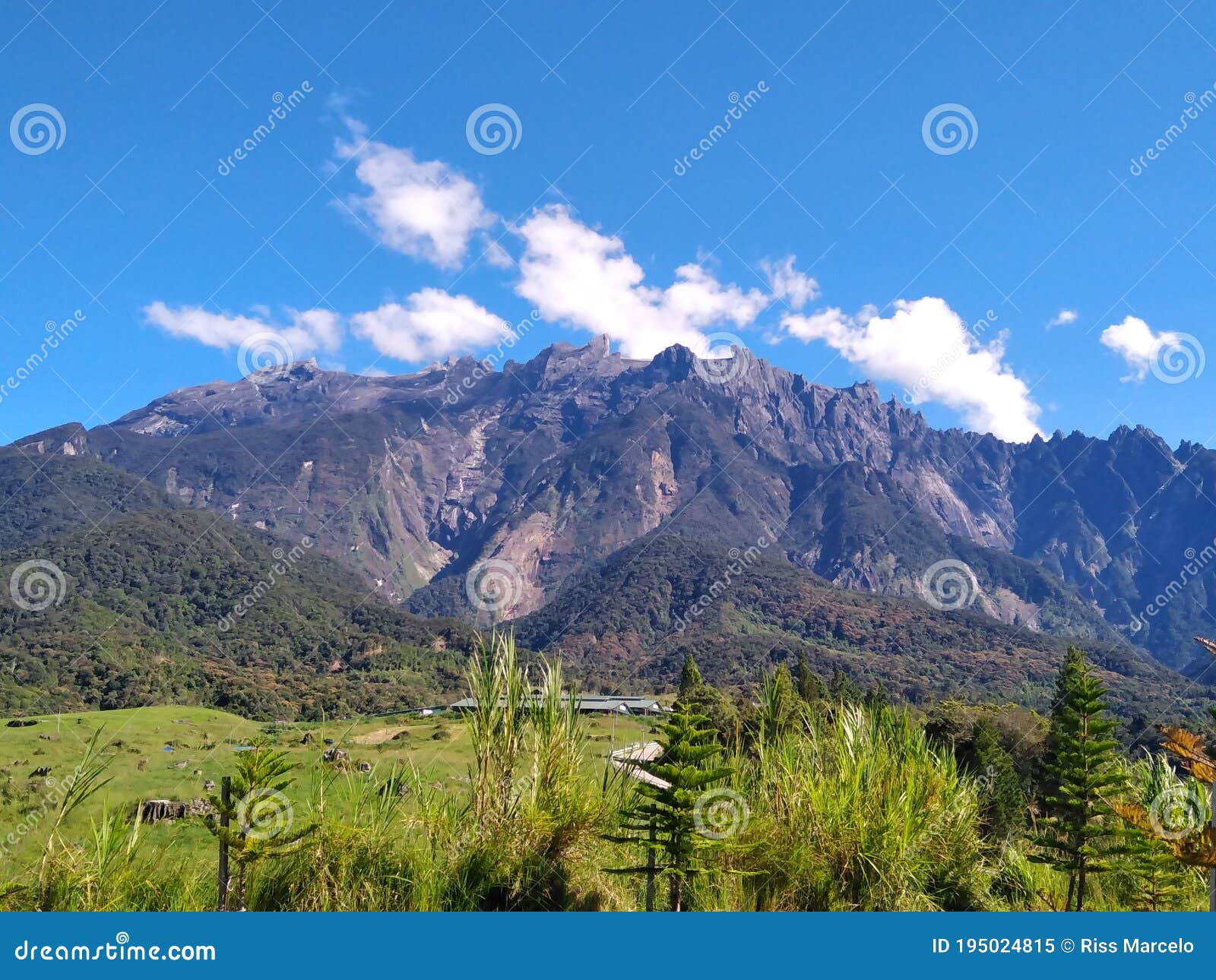 Mount of Kinabu Sabah Malaysia Stock Image - Image of kinabalu, mount ...