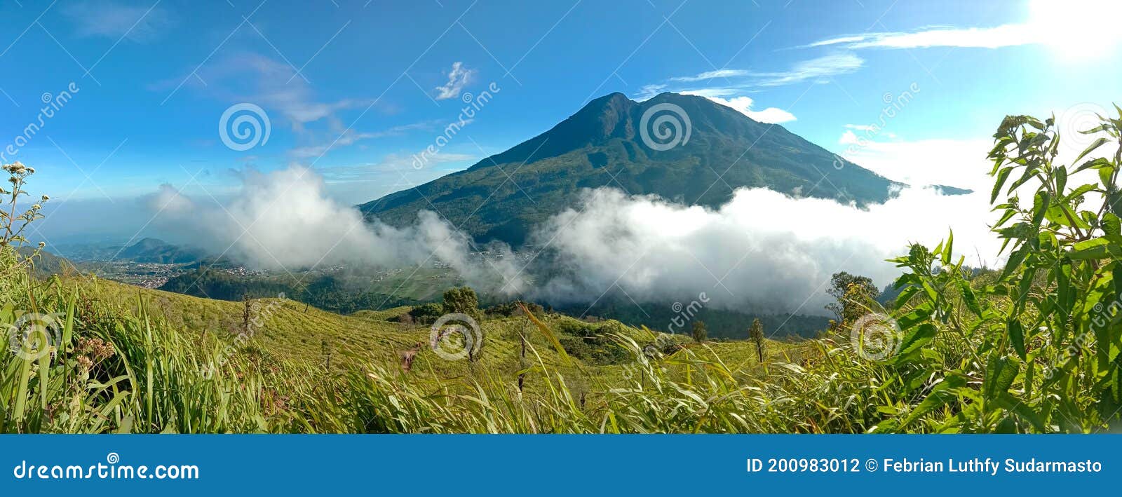 Mount Lawu stock photo. Image of highland, mount, karanganyar - 200983012