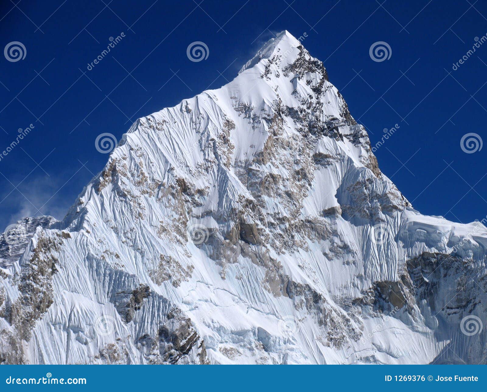 Mount Lhotse stock photo. Image of snow, peak, ecotourism - 1269376