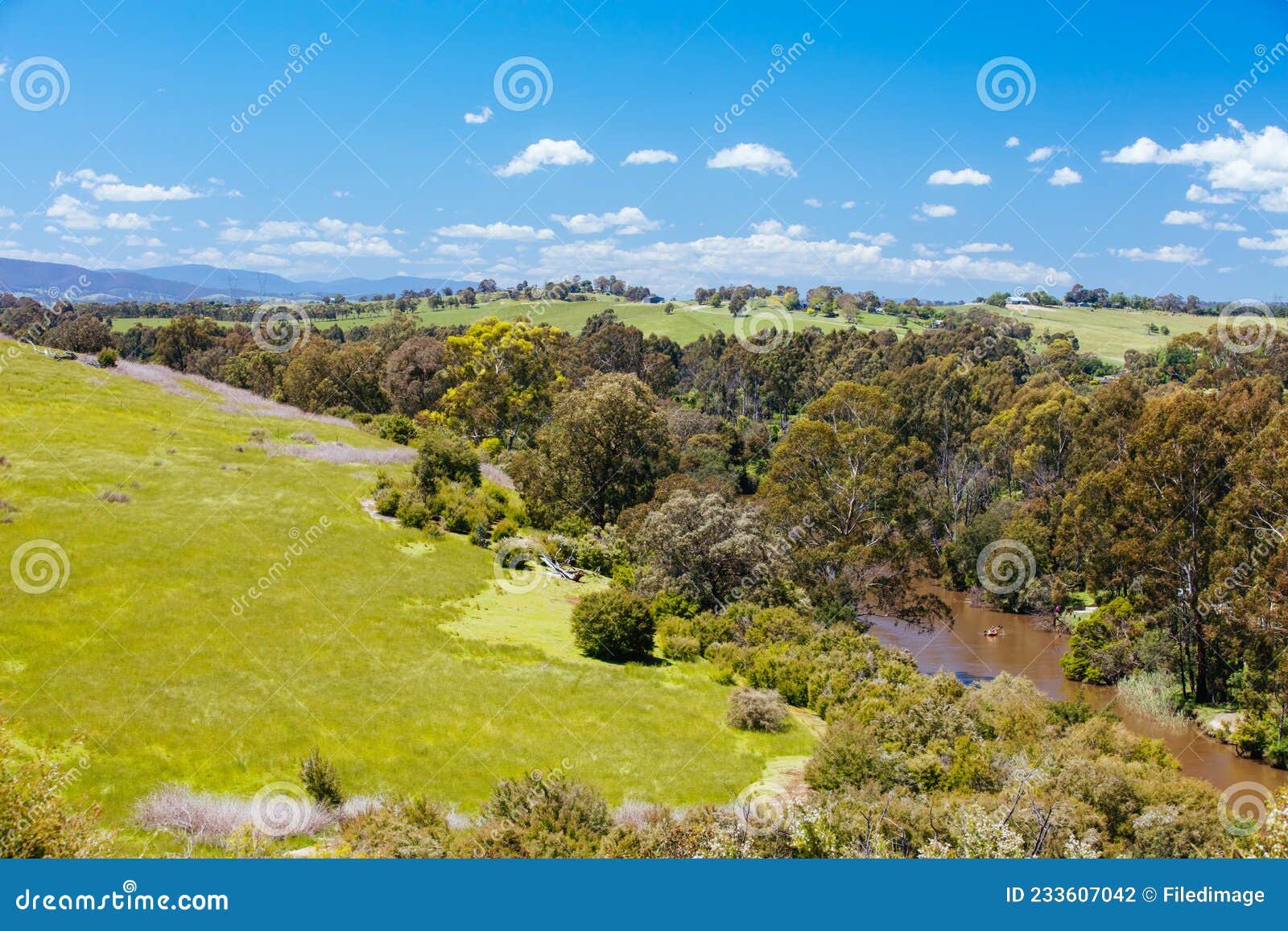 Mount Lofty Circuit Walk in Melbourne Australia Stock Photo - Image of ...