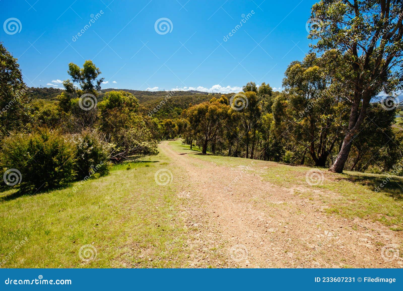 Mount Lofty Circuit Walk in Melbourne Australia Stock Image - Image of ...