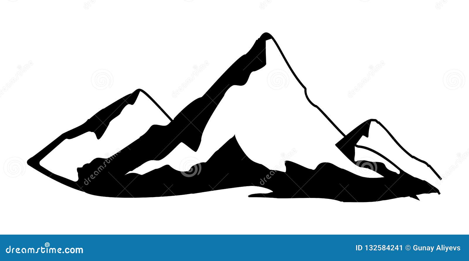 Mount Logo Design Vector stock illustration. Illustration of travel ...