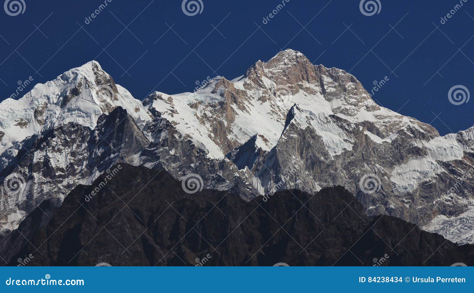 Mount Manaslu stock photo. Image of range, autumn, high - 84238434