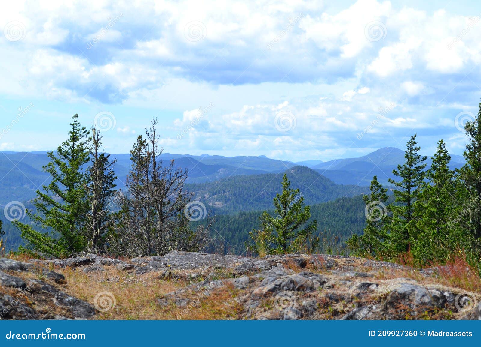 Mount Manuel Quimper Fire Lookout Royalty-Free Stock Image ...