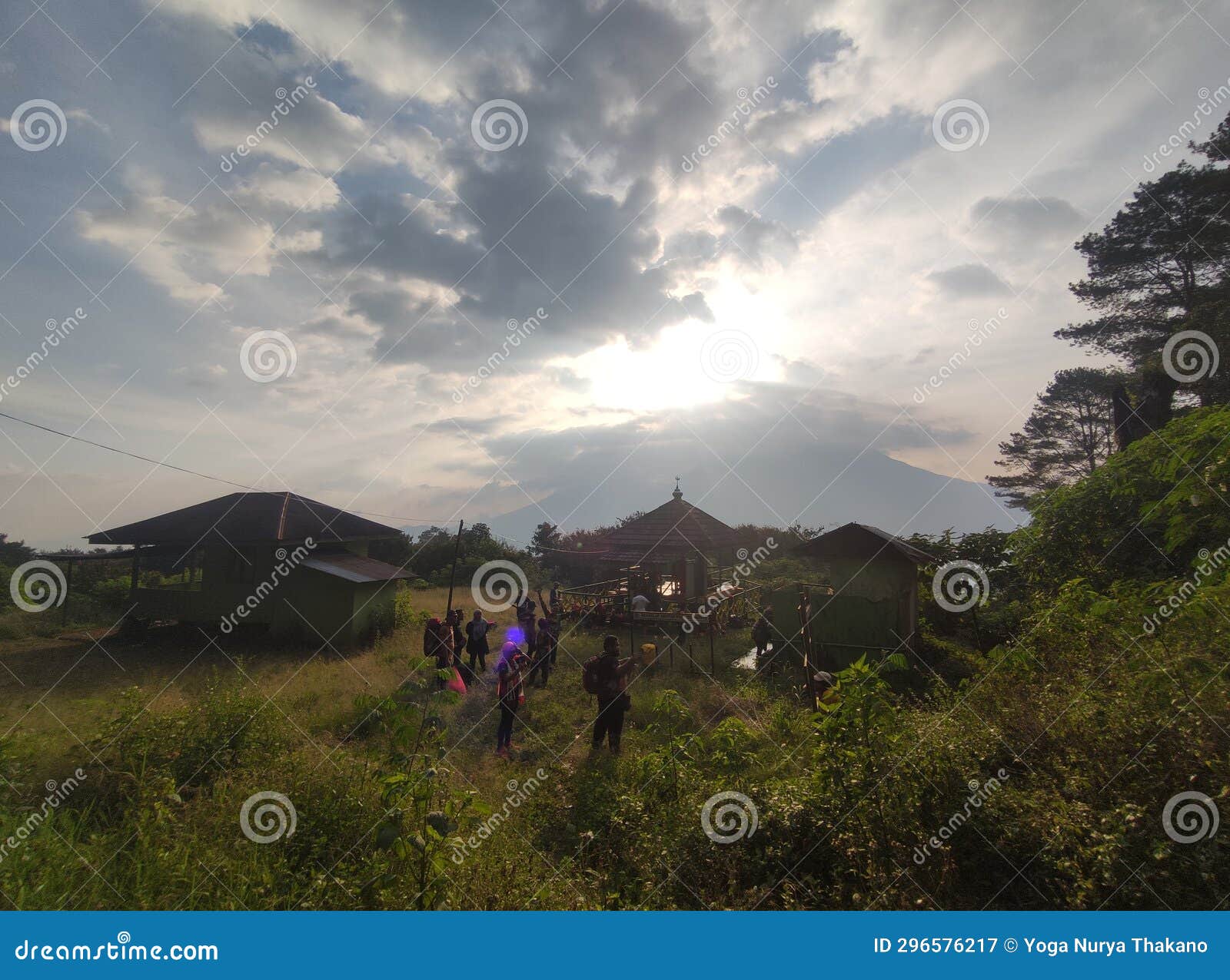 Mount Marapi is an Active Mountain Located between Tanah Datar Regency ...