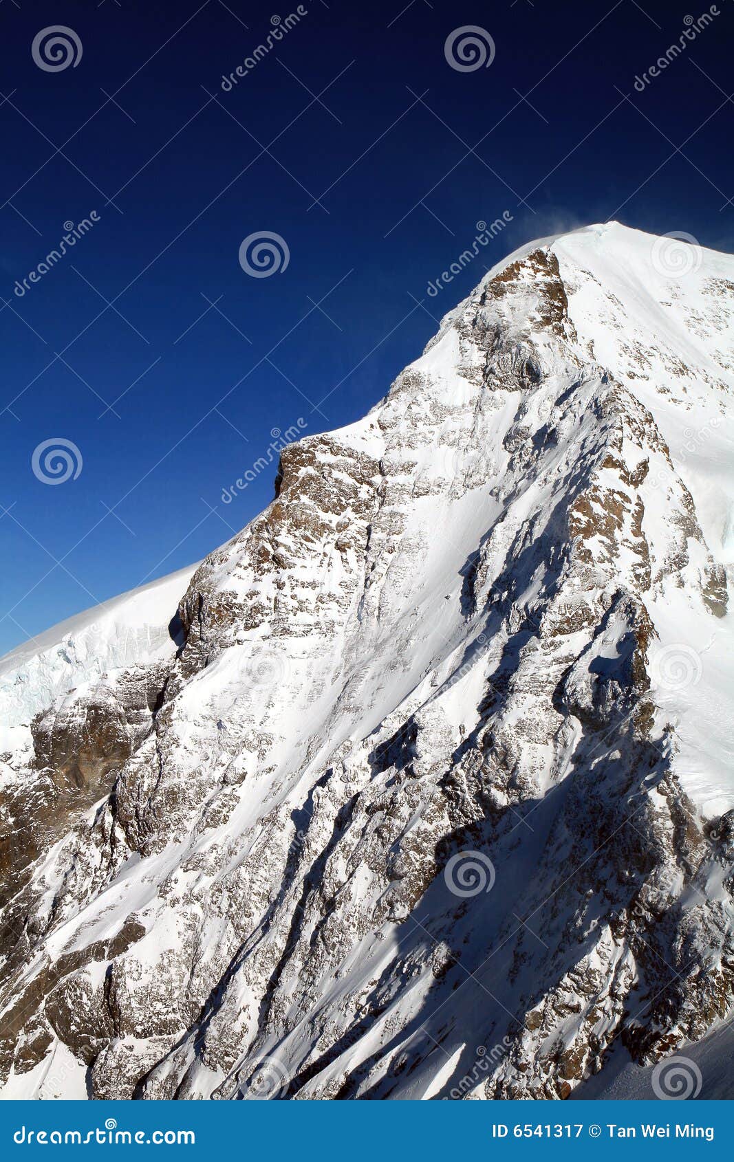 Mount Monch, Switzerland stock image. Image of retreat - 6541317