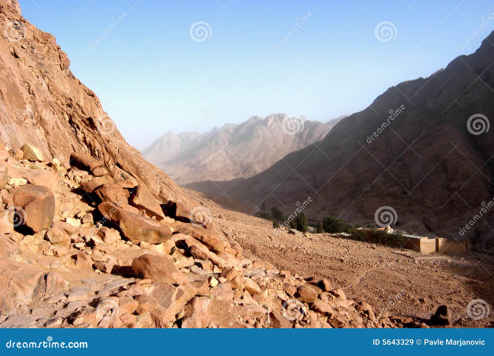 Mount Moses, Sinai stock image. Image of africa, scenery - 5643329