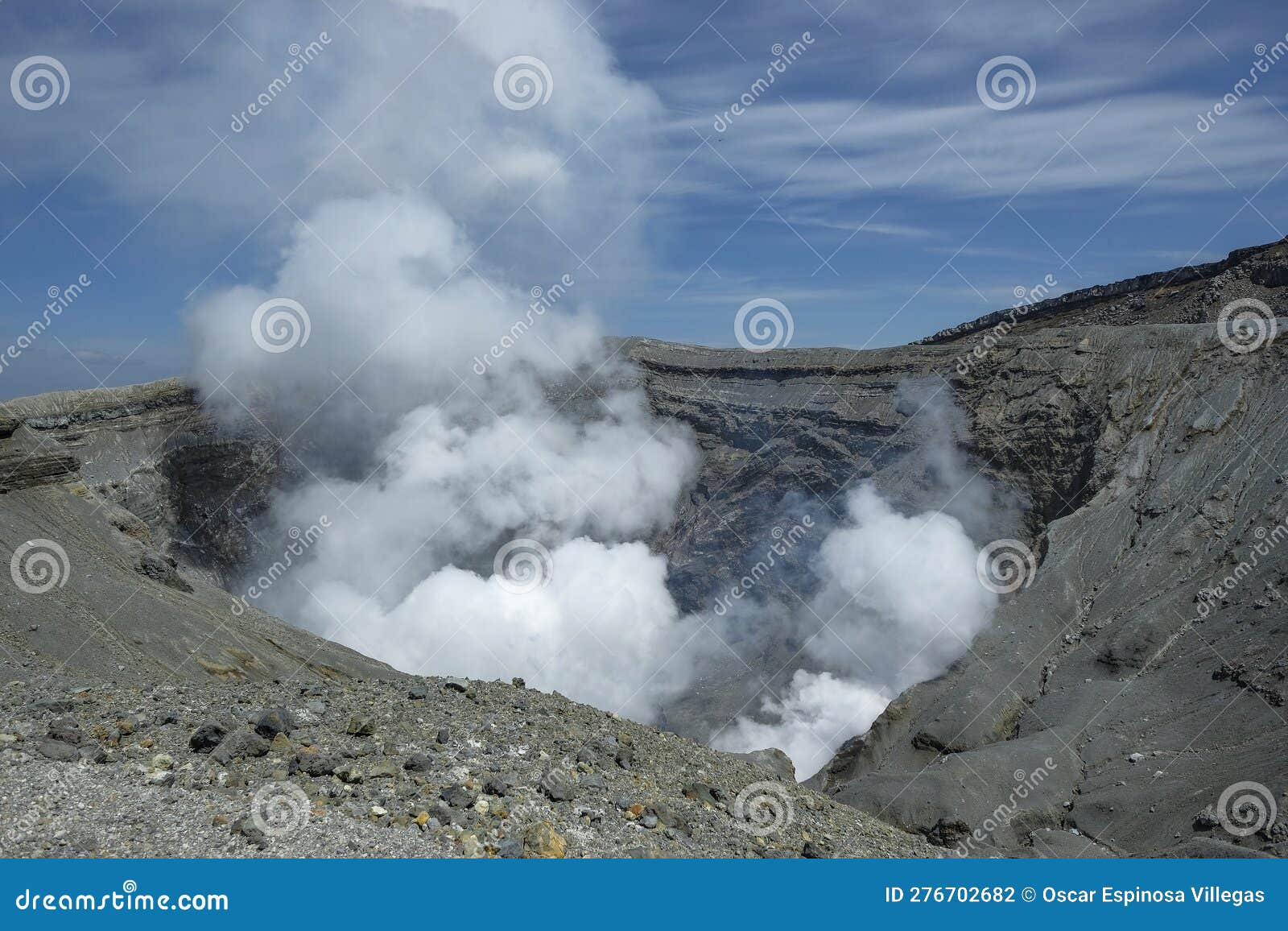 Mount Aso in Japan stock photo. Image of culture, landmark - 276702682