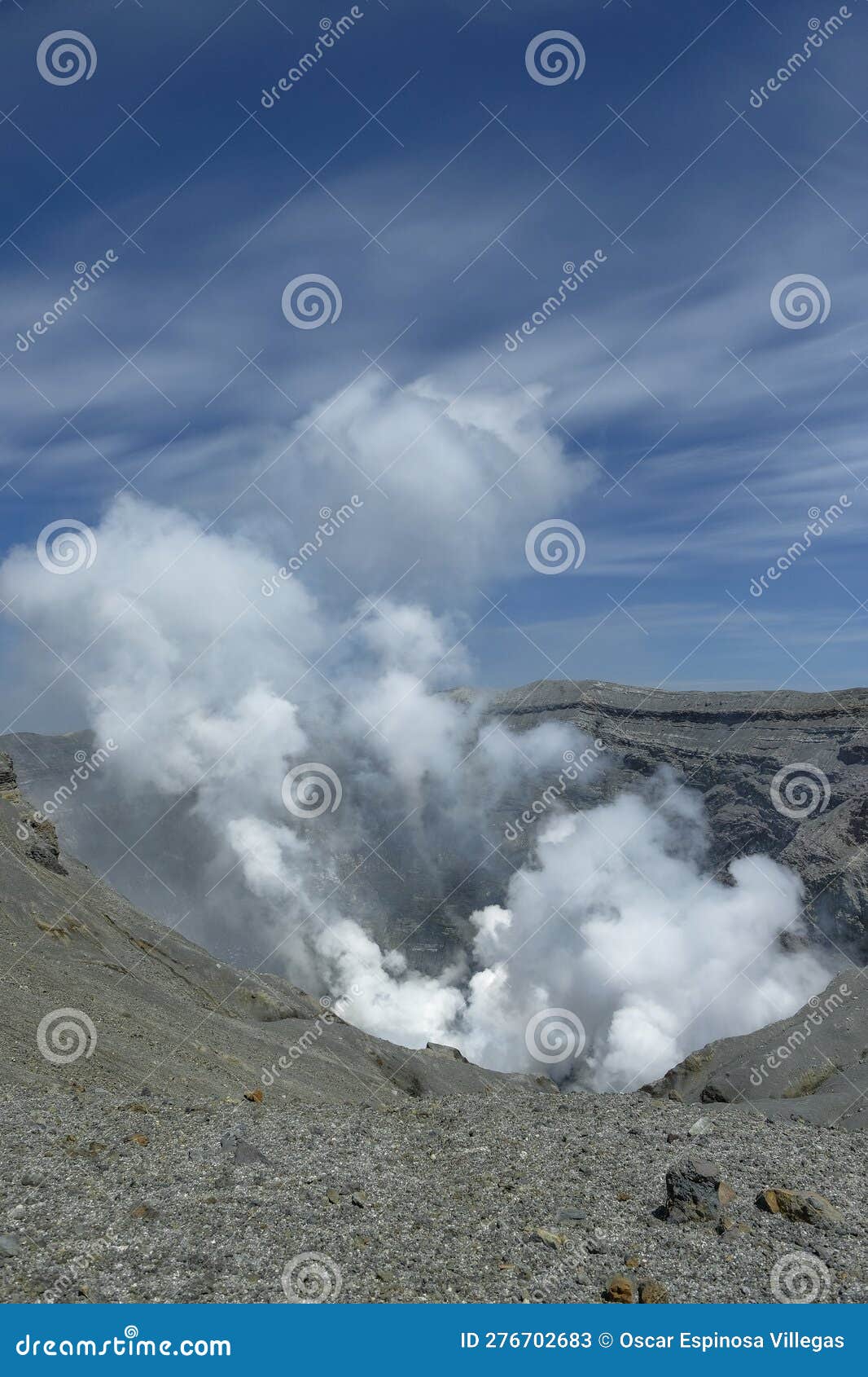 Mount Aso in Japan stock image. Image of relaxation - 276702683