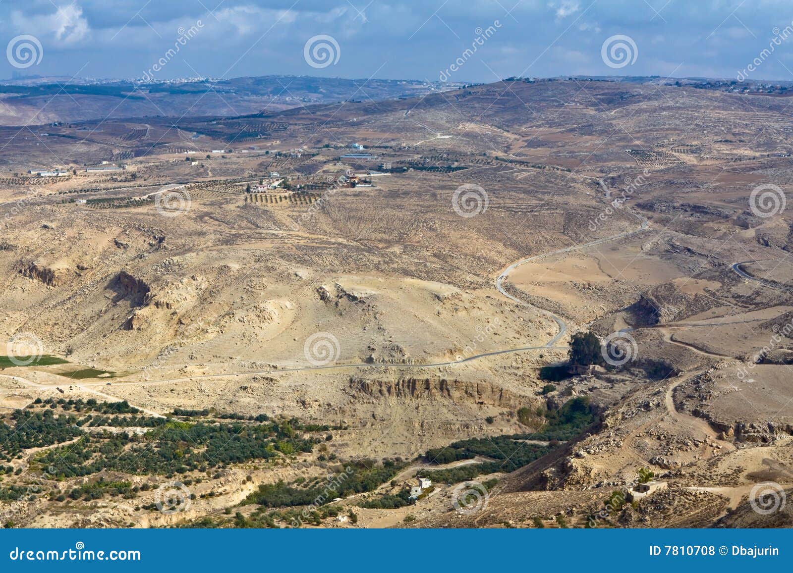 Mount Nebo - Jordan stock photo. Image of hill, nature - 7810708