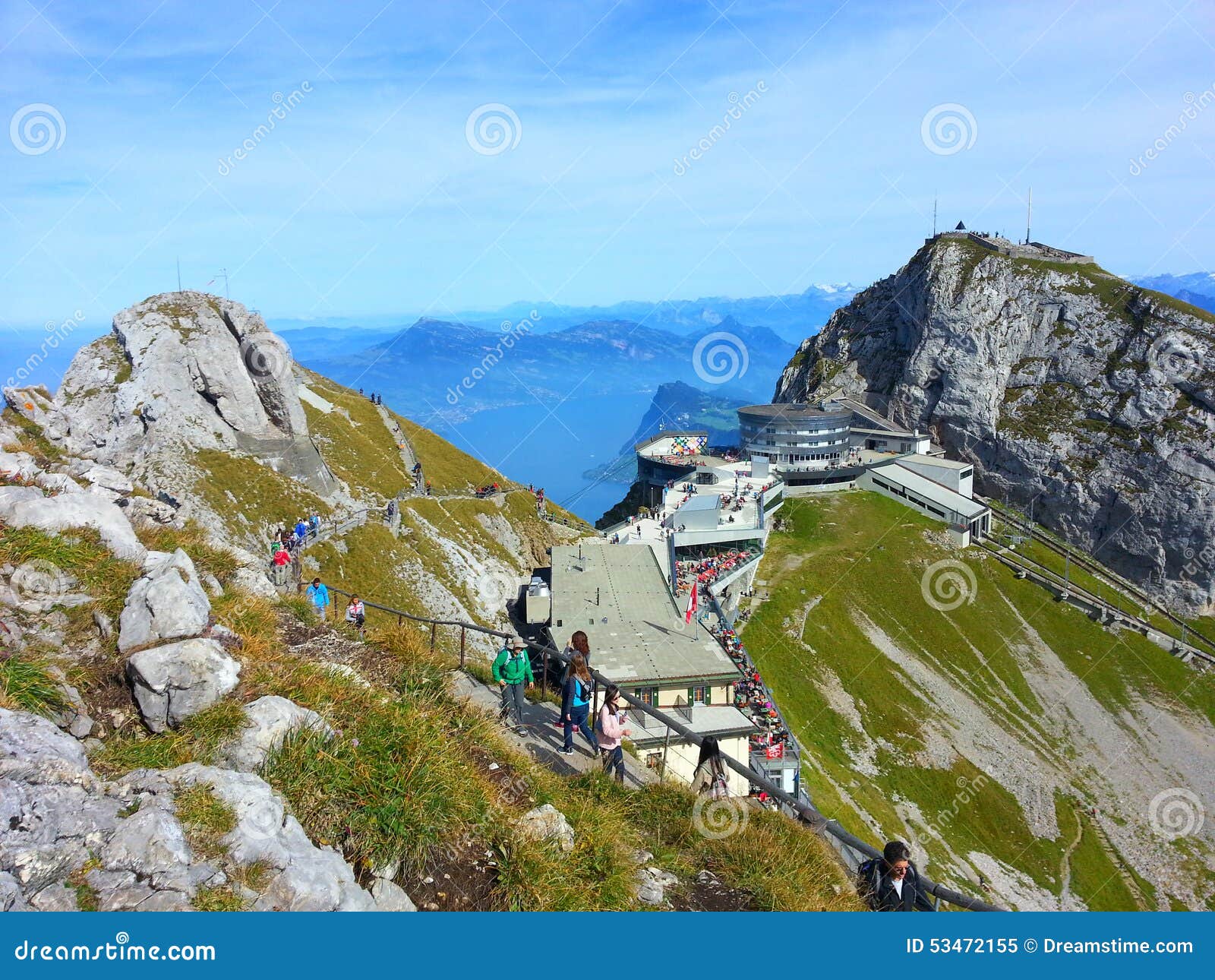 Mount Pilatus editorial image. Image of blue, mountains - 53472155