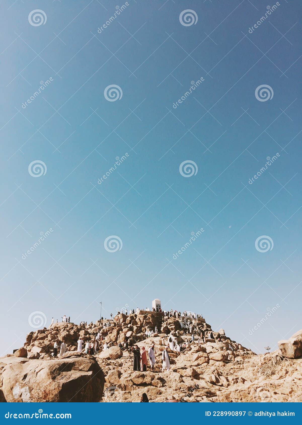 Mount Rahmah editorial photography. Image of rahmah - 228990897