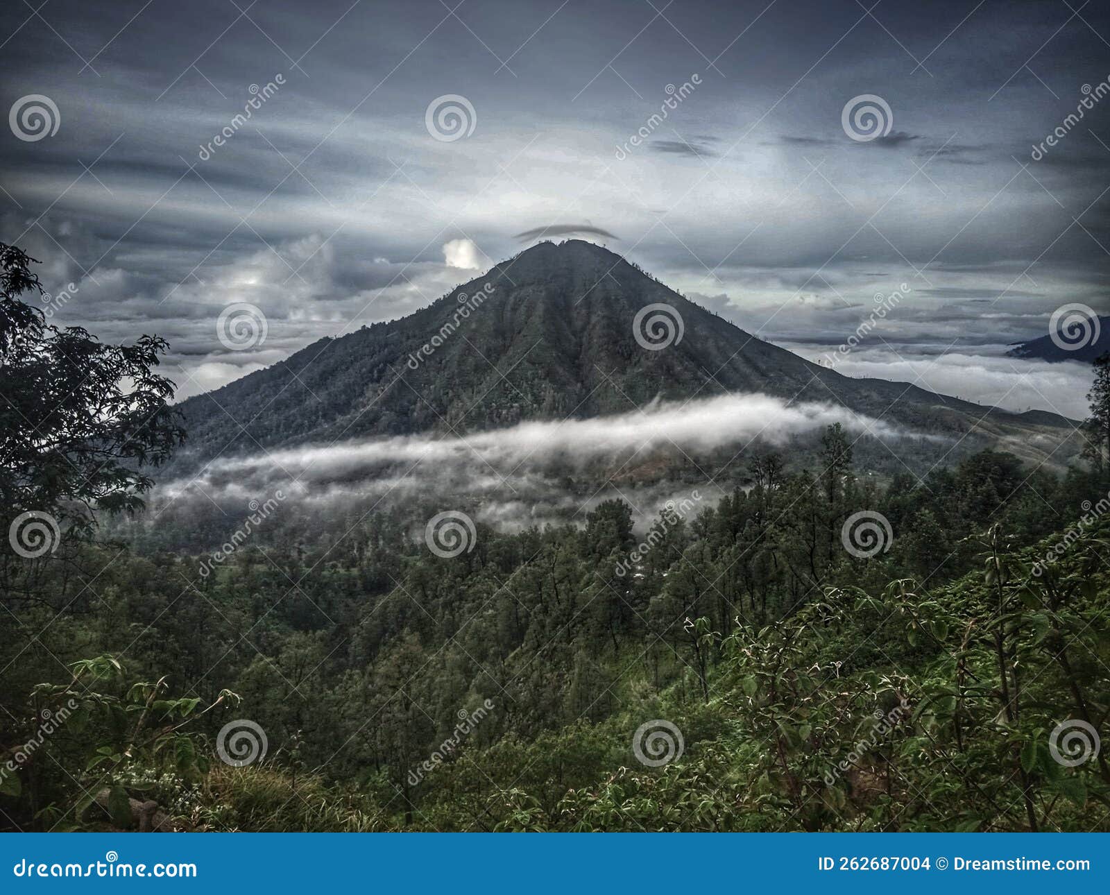 Mount Rante the Most Windiest Mountain Stock Photo - Image of area ...