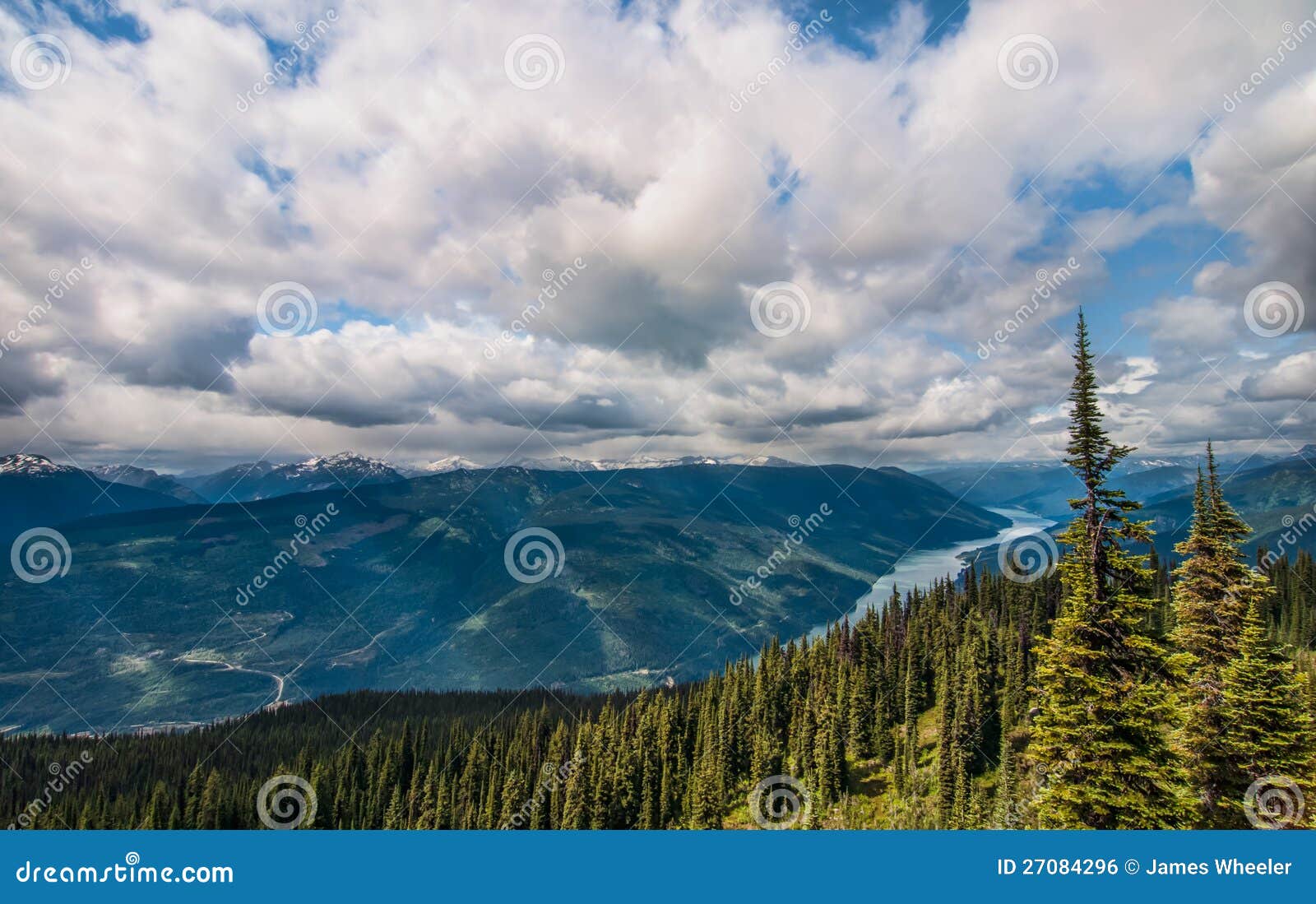 Mount Revelstoke National Park View Stock Photo - Image of canada ...